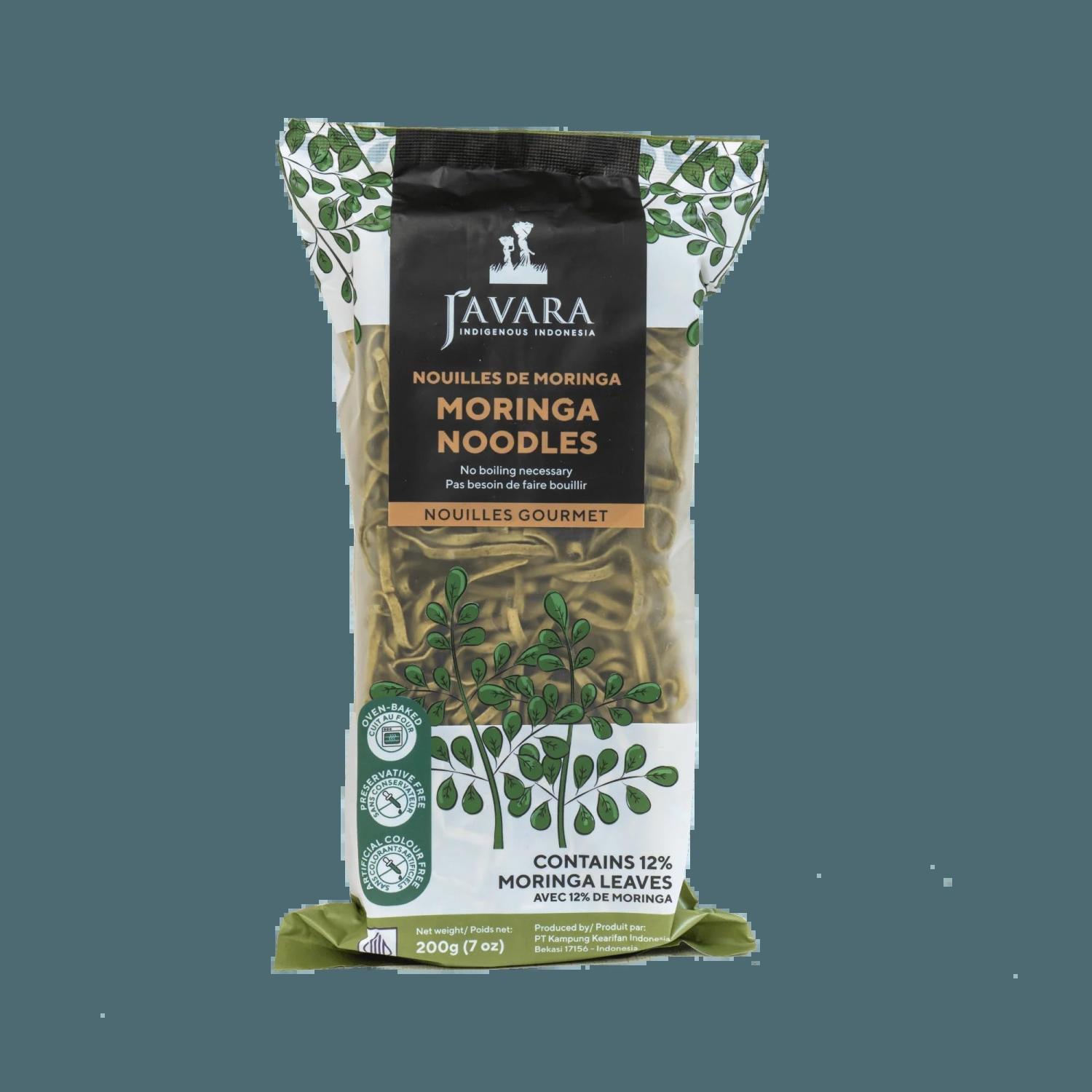 Javara Moringa Noodles - 1 Case (Consists of 12 pcs)