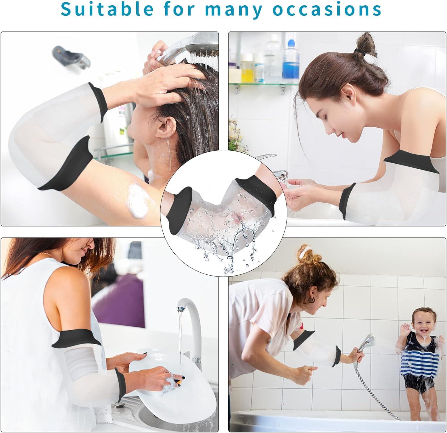 SUPERNIGHT Waterproof Cast Cover for Upper Arm - Adult Reusable ...