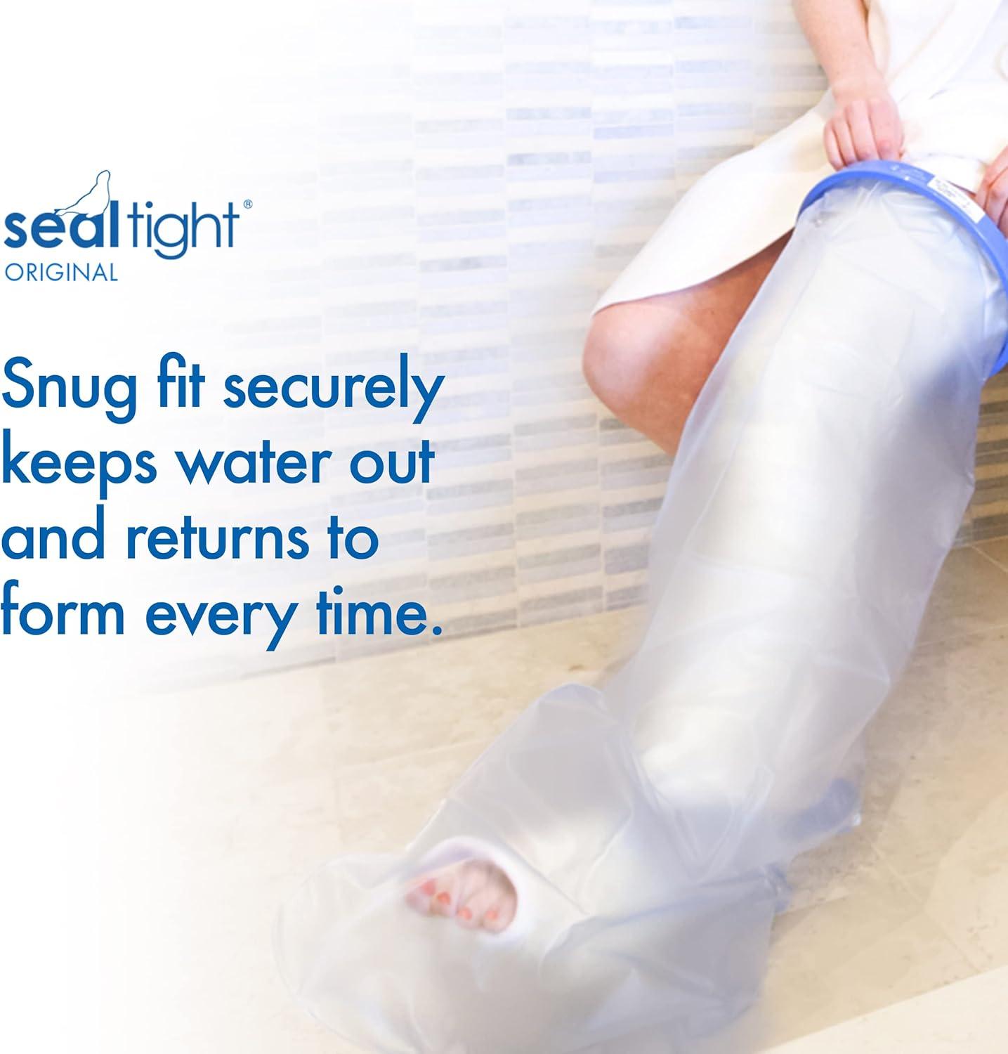 Seal Tight 20104 - Original Adult Long Leg Cast & Bandage Protector ...