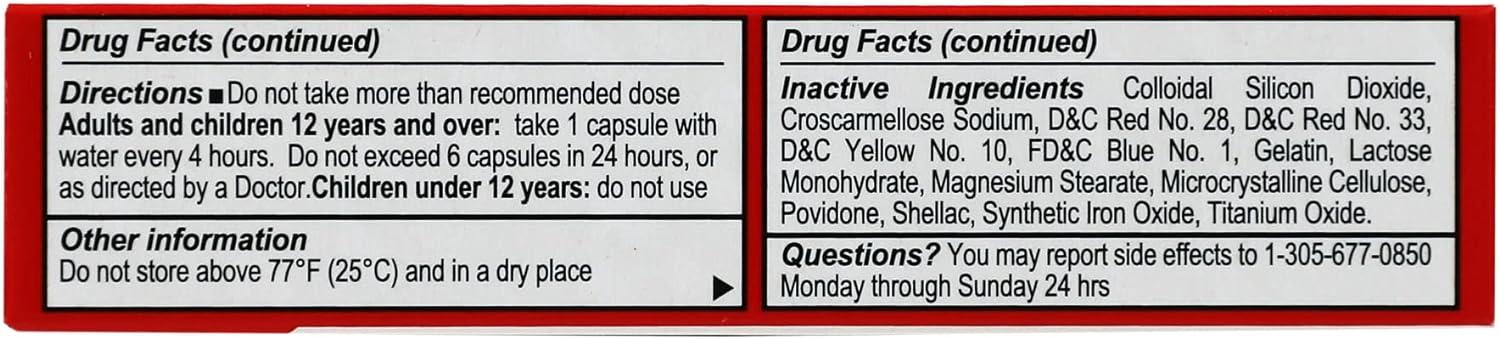 ANTIFLU-DES Cold and Flu Symptom Relief Fever Reducer 24 Capsules (2 Boxes) | Buy Now with ...