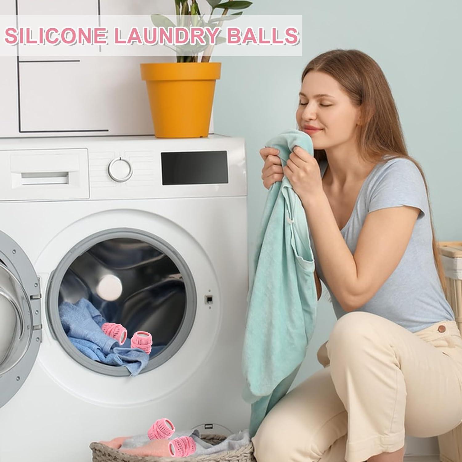 Pack of 3 Washing Balls for Washing Machine Washing Ball Dryer Ball ...