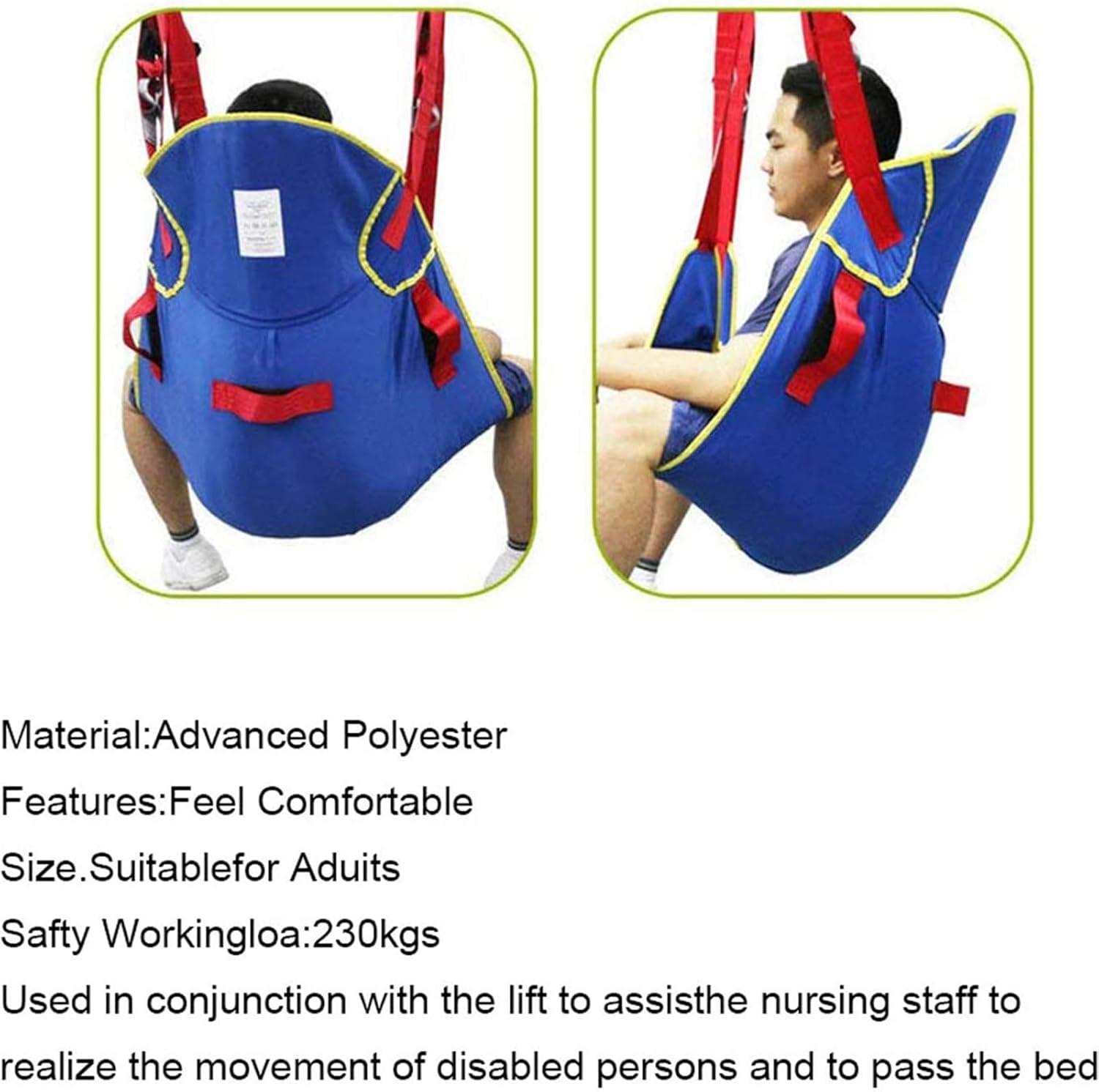 Universal Full Body Lift Sling Solid Fabric Polyester Slings for ...