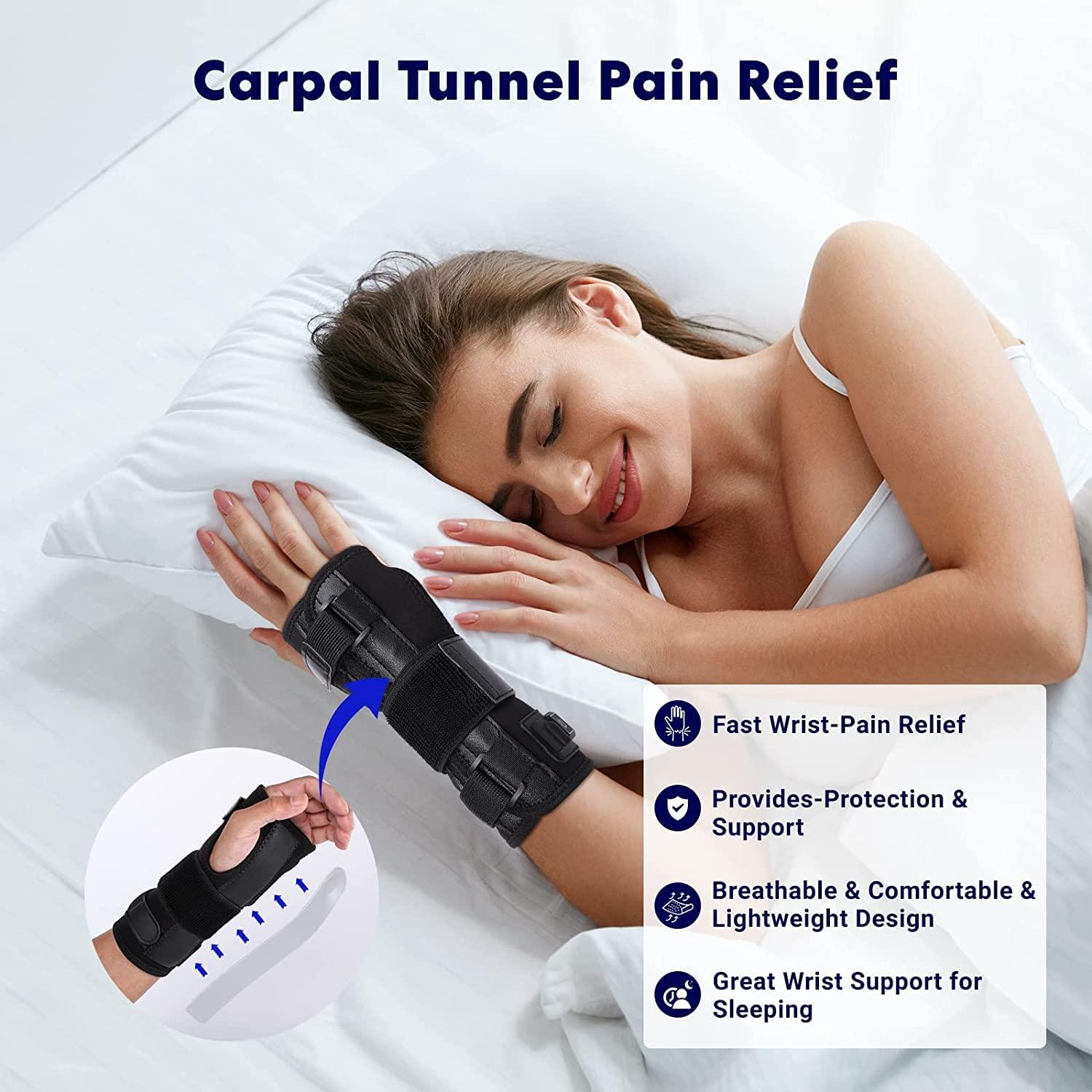 Wrist Electric Heating Pad for Carpal Tunnel Relief | Adjustable Wrist ...
