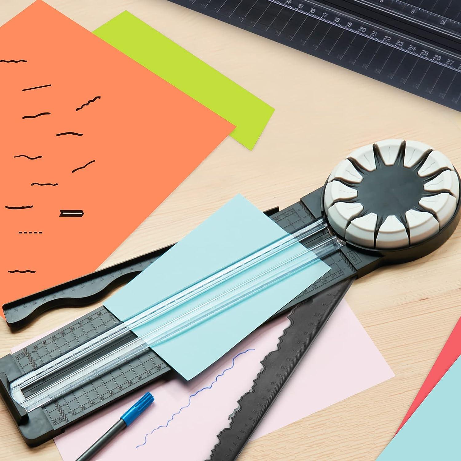 Paper Cutter Paper Cutter for Cardstock Paper Trimmer Paper Slicer Mini ...