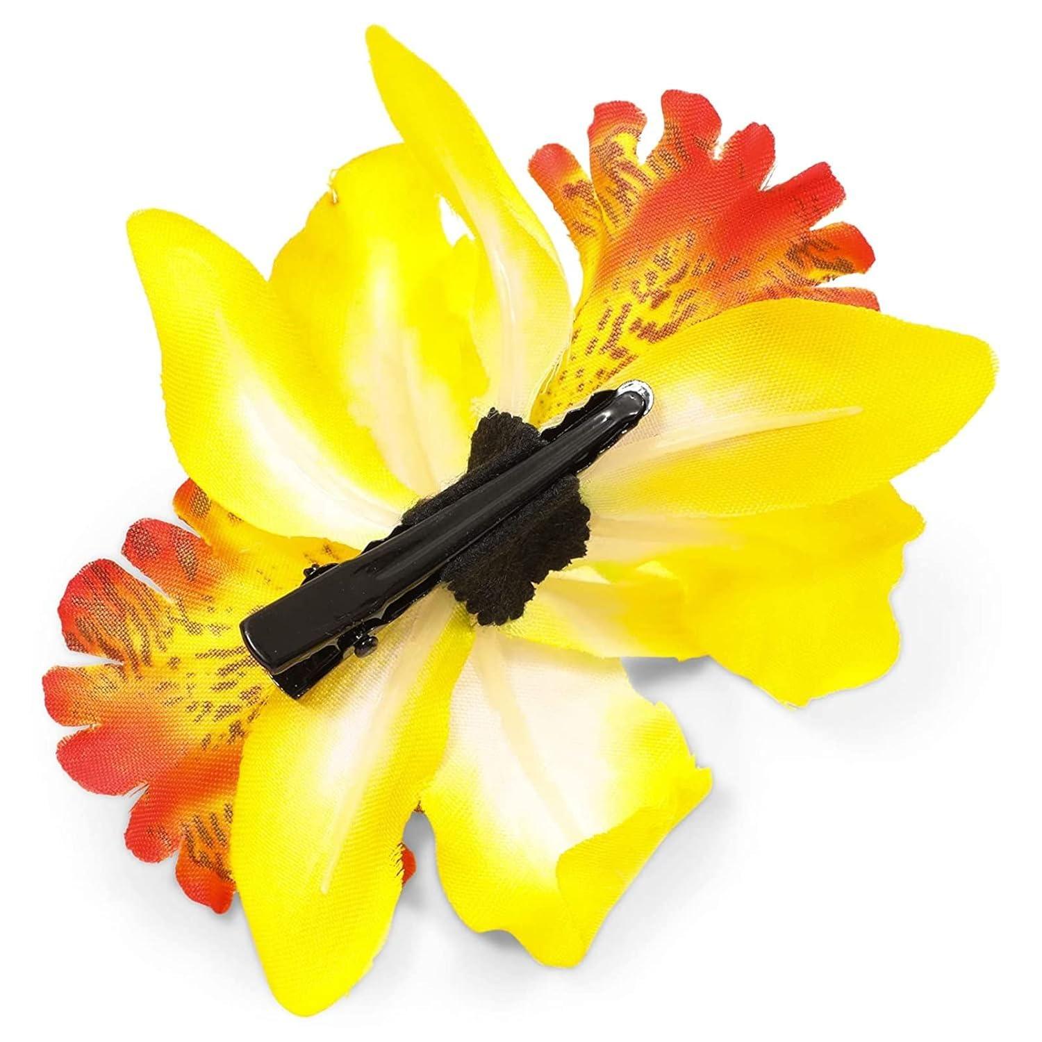 Orchid Flower Alligator Hair Clips for Women - 12 Pack | Stylish Hair ...