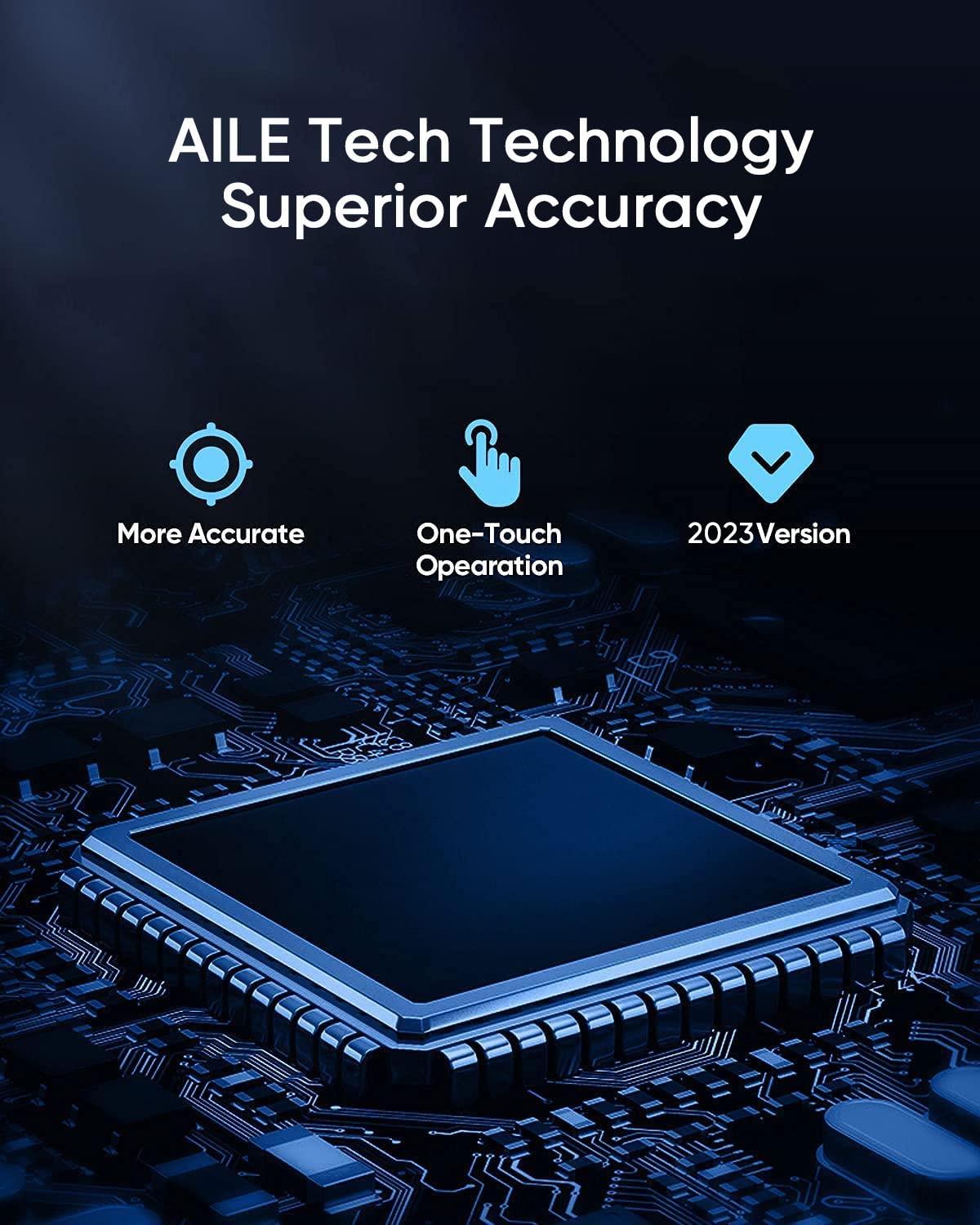 2023 AILE Pulse Oximeter Oxygen Monitor Finger Adults Accurate Fast ...