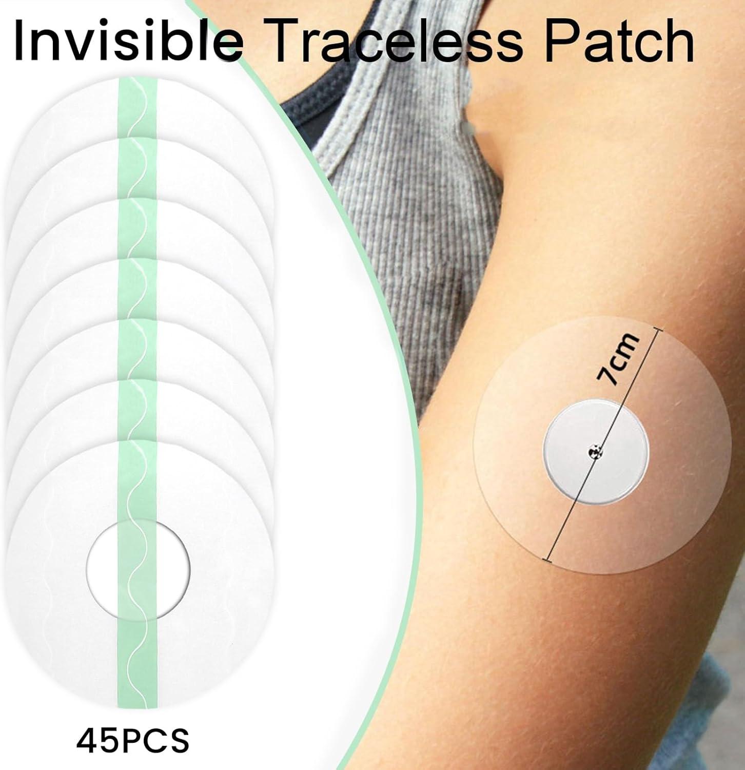 ACBOOR 45-Piece Freestyle Libre 2/3 Patch | Waterproof Breathable ...