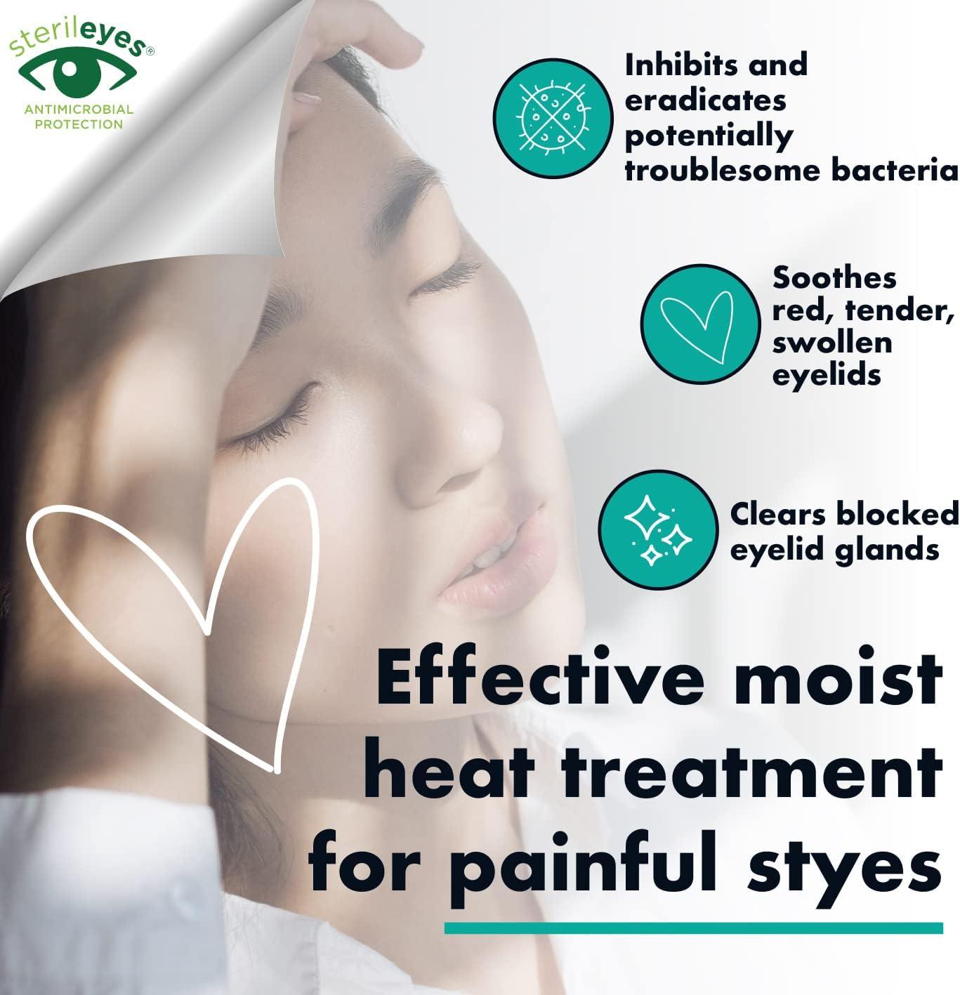 Eye Doctor Stye Relief Compress - Microwaveable Hot Eye Mask for Stye ...