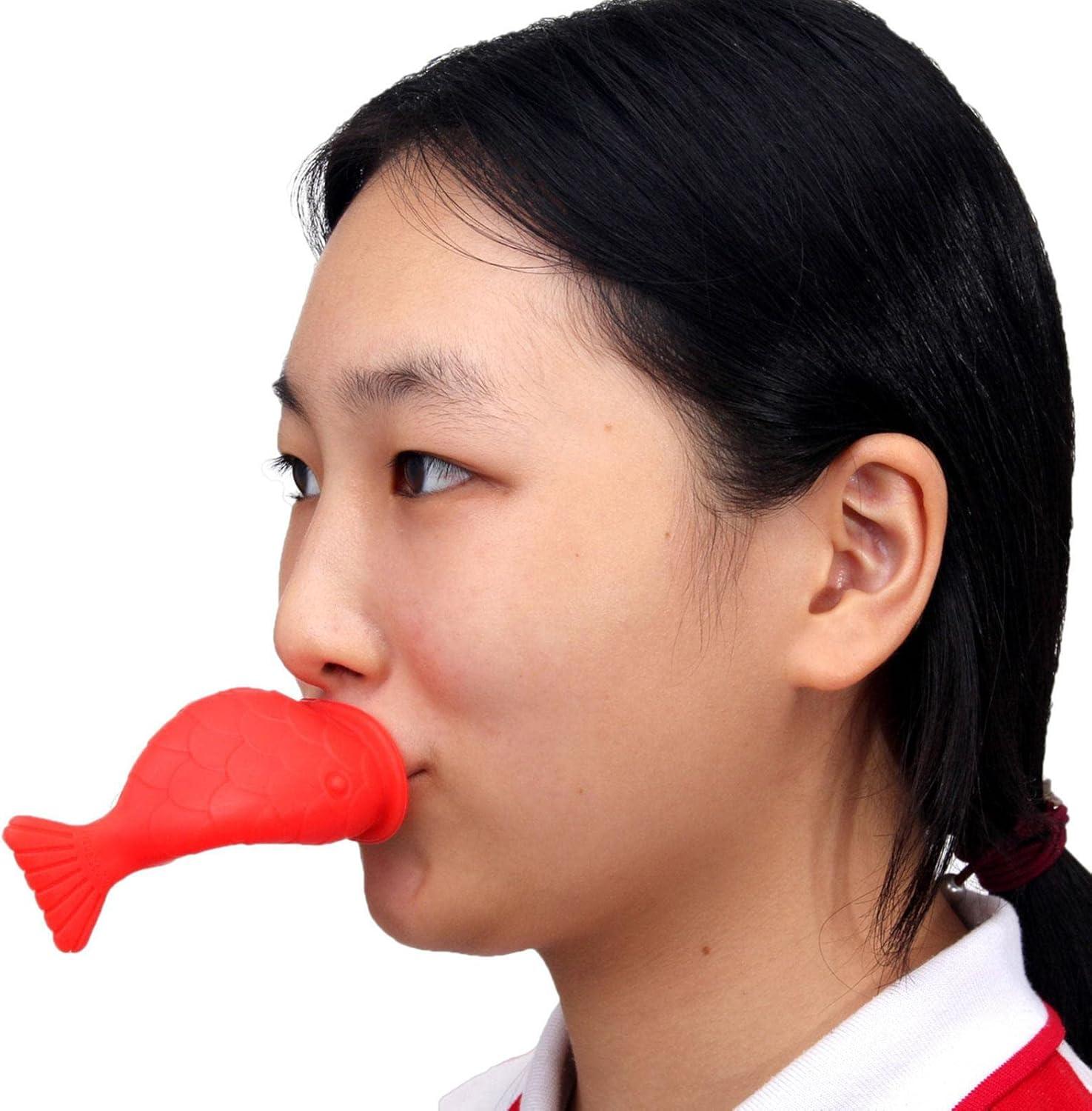 Rosixehird Silicone Lip Filler Tool - Fish-Shaped Lip Plumper for Women ...