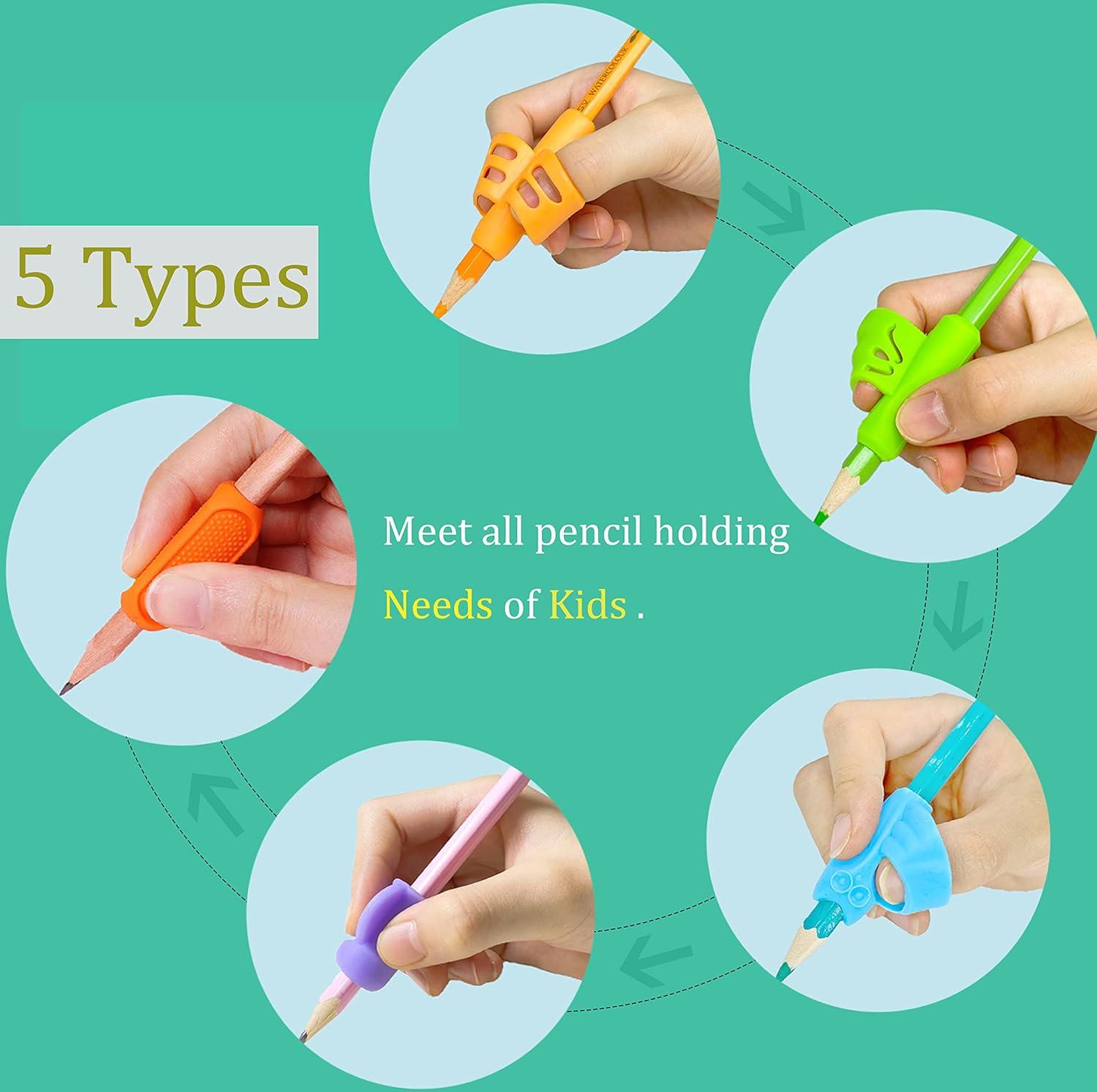 Uwinsic 8x Handwriting Aid for Kids - Ergonomic Pencil Grip for ...