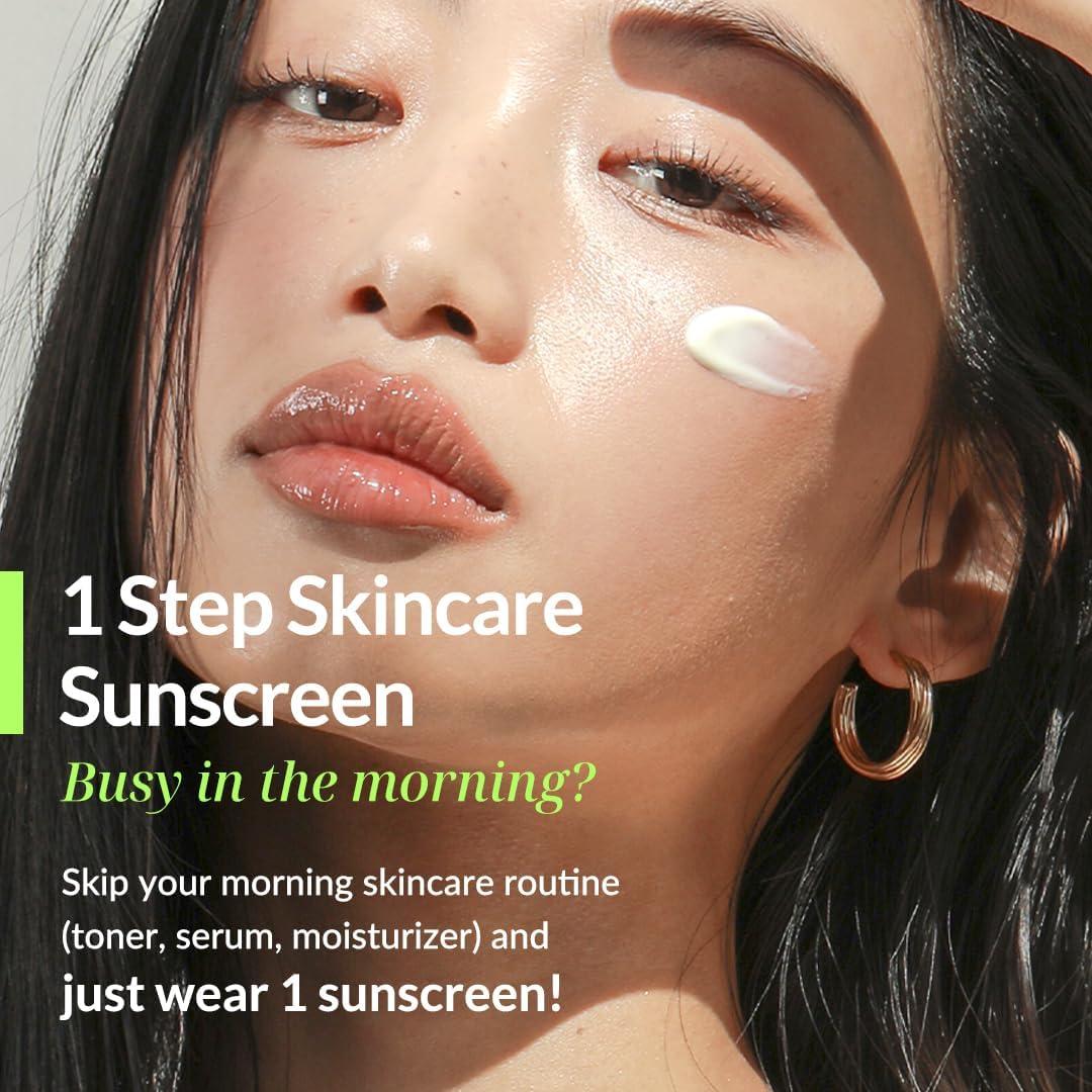 MIZON INOUT WATERY SHEER SUNSCREEN SPF 50 PA++++ (50 ml) Korean ...