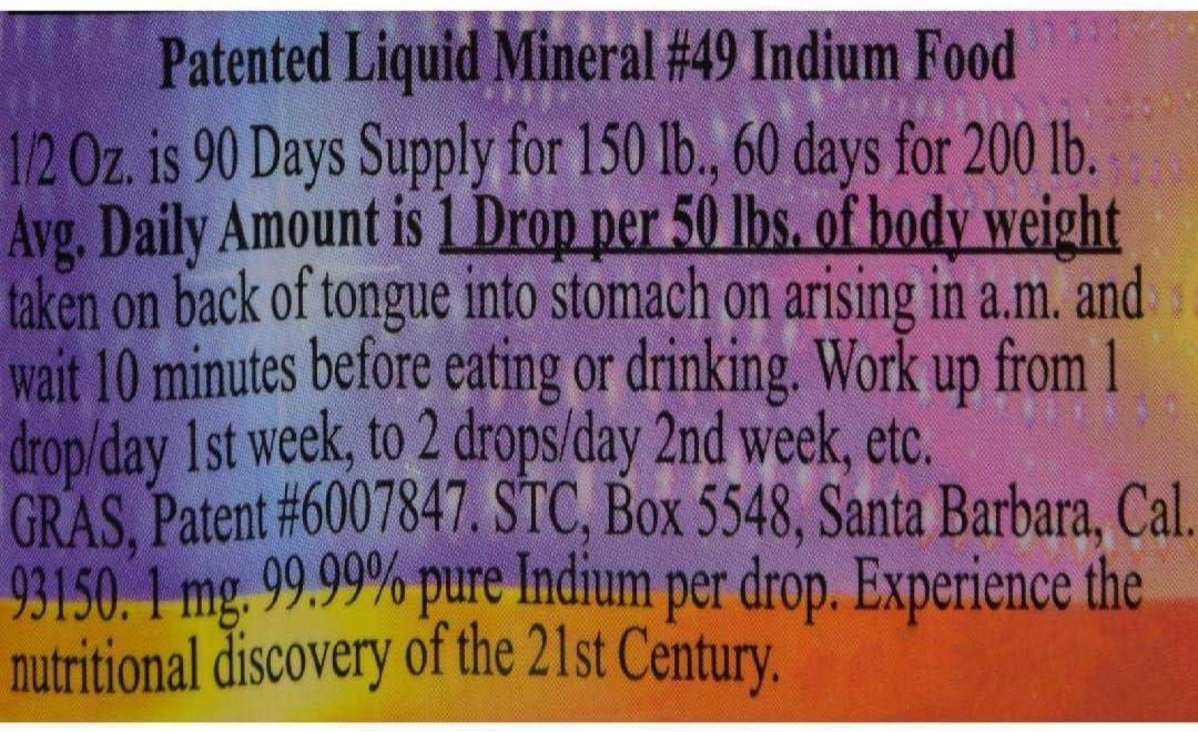 Indiumease Liquid - The Silver Bullet | 0.5 fl oz | Boosts Wellness ...