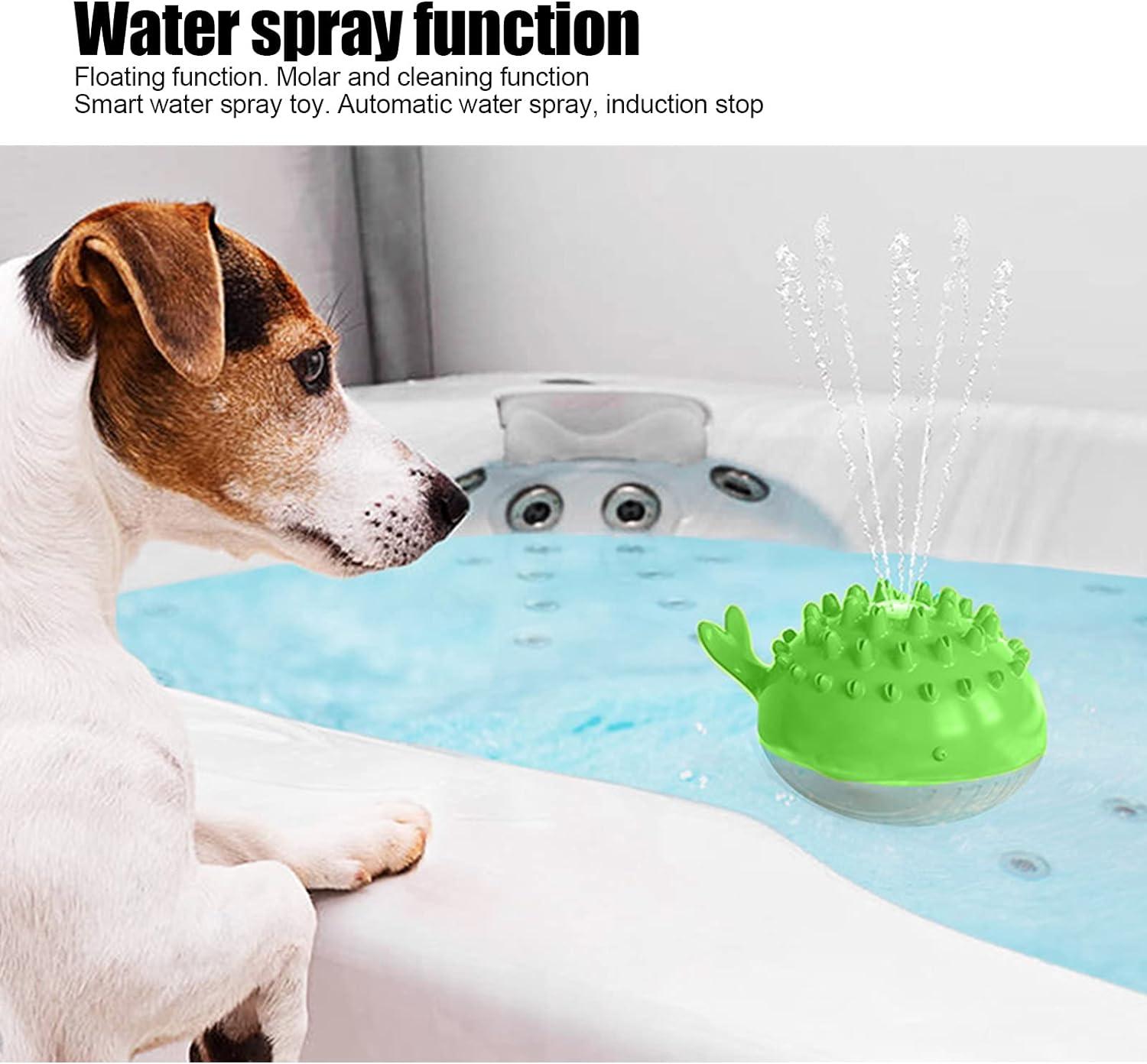 Puppy Water Spray Toy Dog Float Toy Fun for Interactive Play(green ...