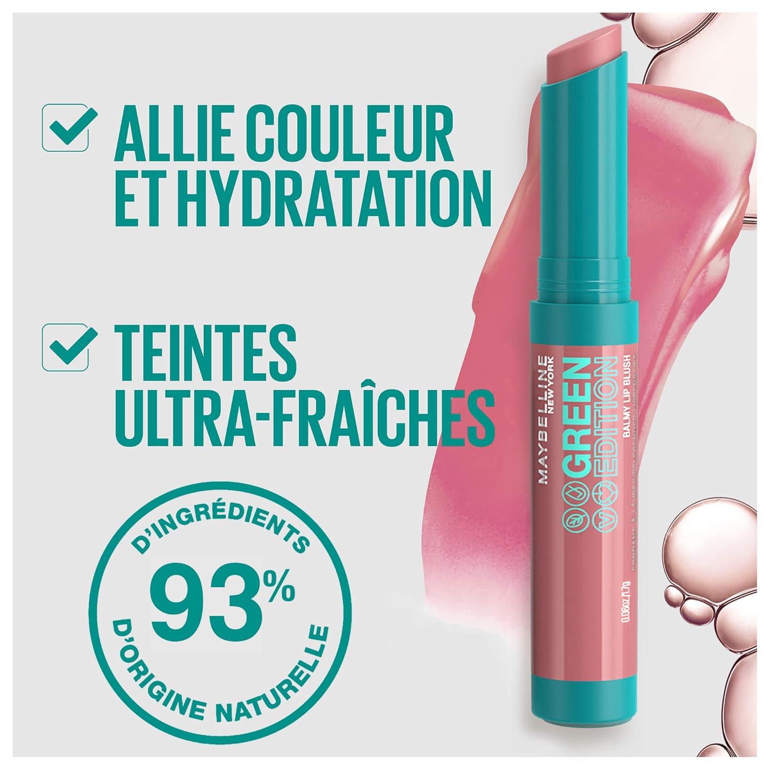 Maybelline New York Duo Set: Mega Mousse Mascara & Moonlight Balmy Lip Blush - Natural ...