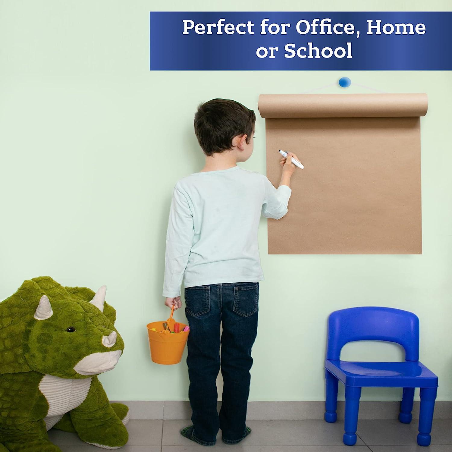 Brown Kraft Paper Roll 17.5 in x 1320 in (110 ft) Made in The USA ...