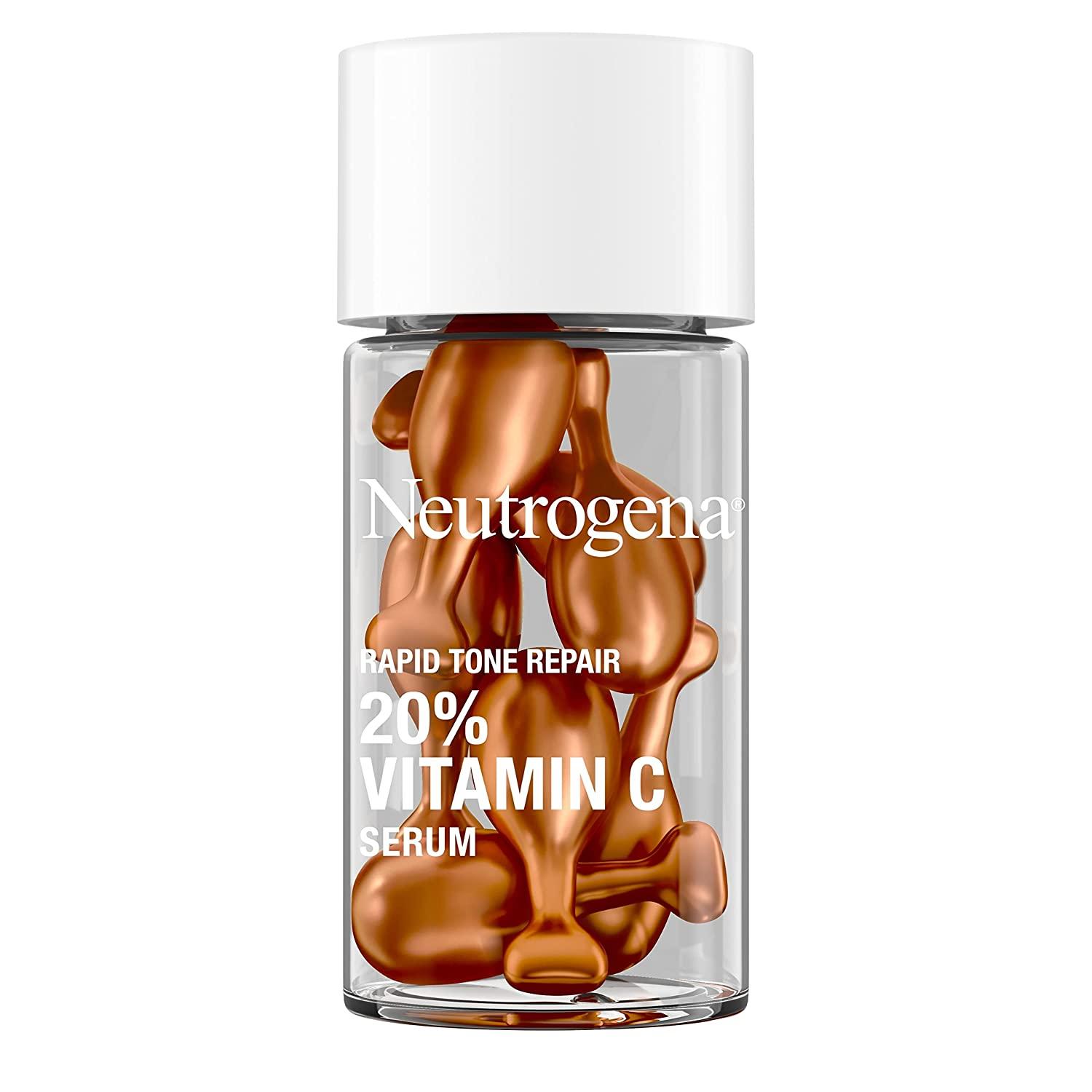 Neutrogena Rapid Tone Repair Vitamin C Face Serum Capsules - 7 ct | Buy ...