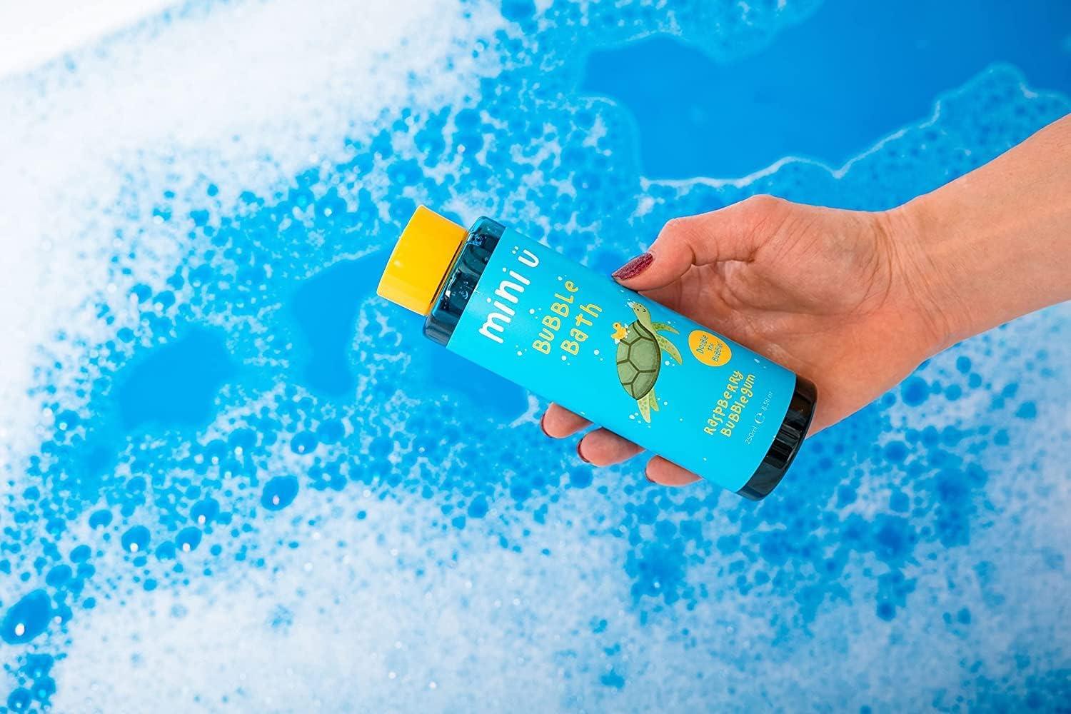 Mini U Bubble Bath - Raspberry Bubblegum for Babies & Kids (1 Pack ...