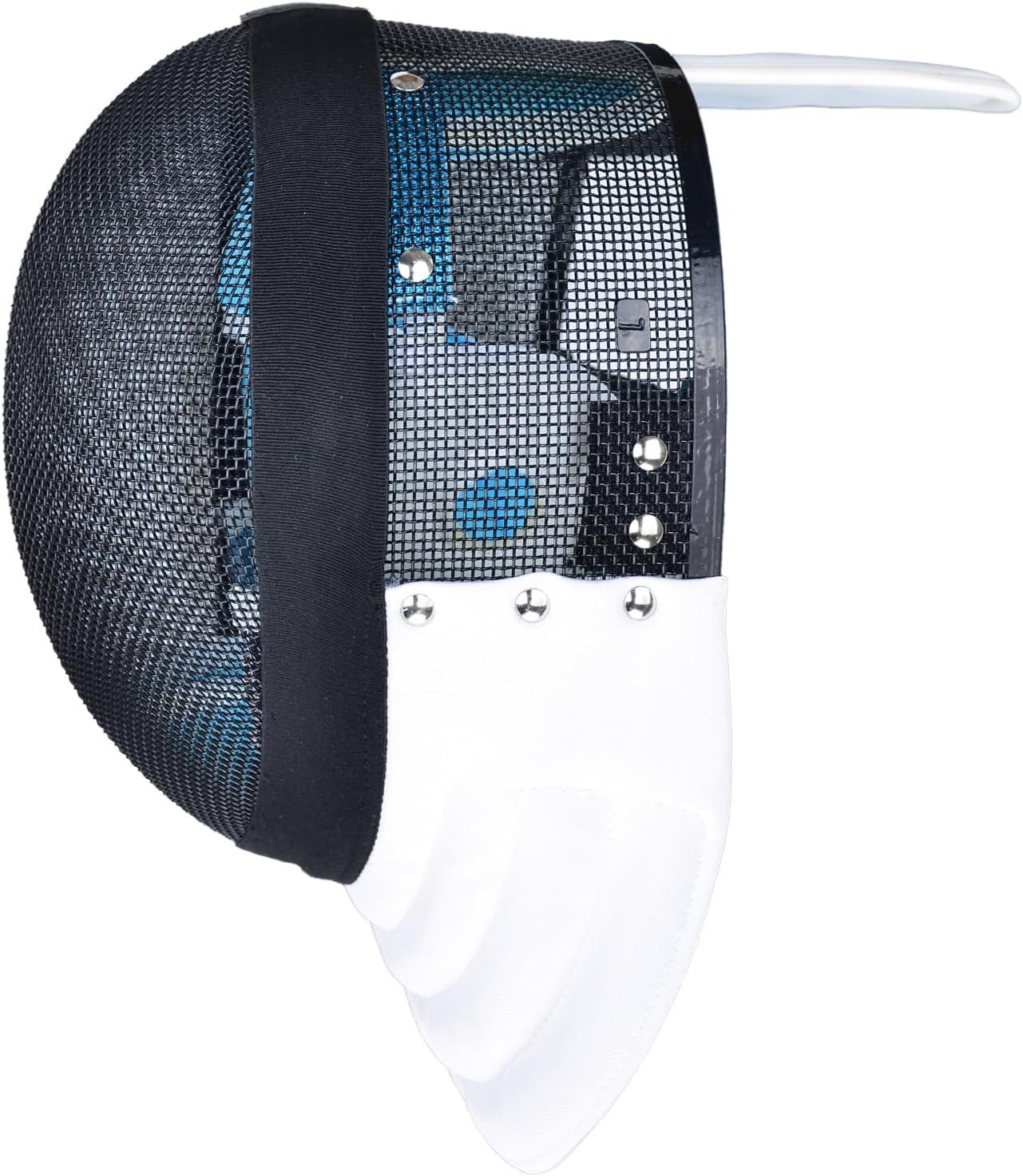 FEFOSAEP Fencing Mask Epee Fencing Mask 350N Helmet with Removable ...