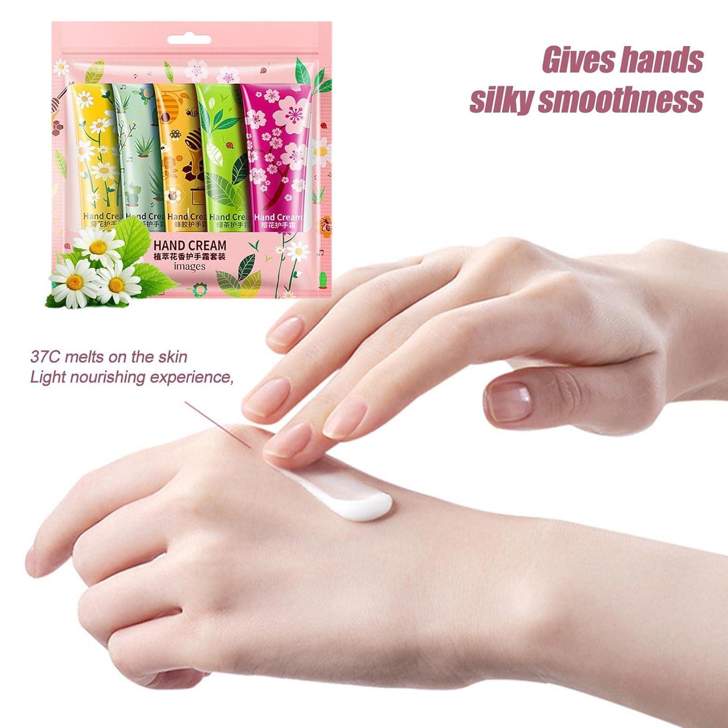 Hand Cream Gift Set - Moisturizing Travel Size Hand Creams | 5 ...