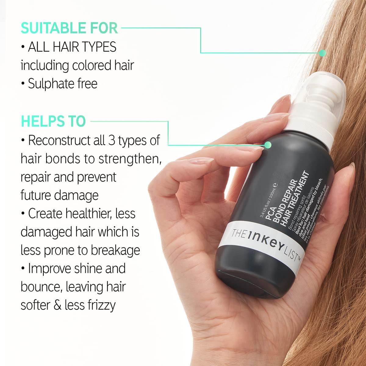 INKEY List PCA Bond Repair Hair Treatment - Strengthen and Protect ...