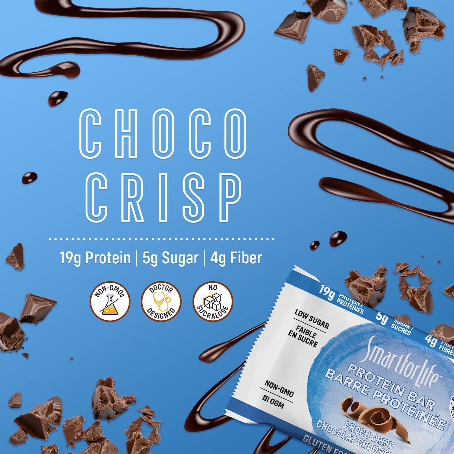 Smart for Life High Protein Low Sugar Bar Variety Pack - 18 Ct - Gluten ...