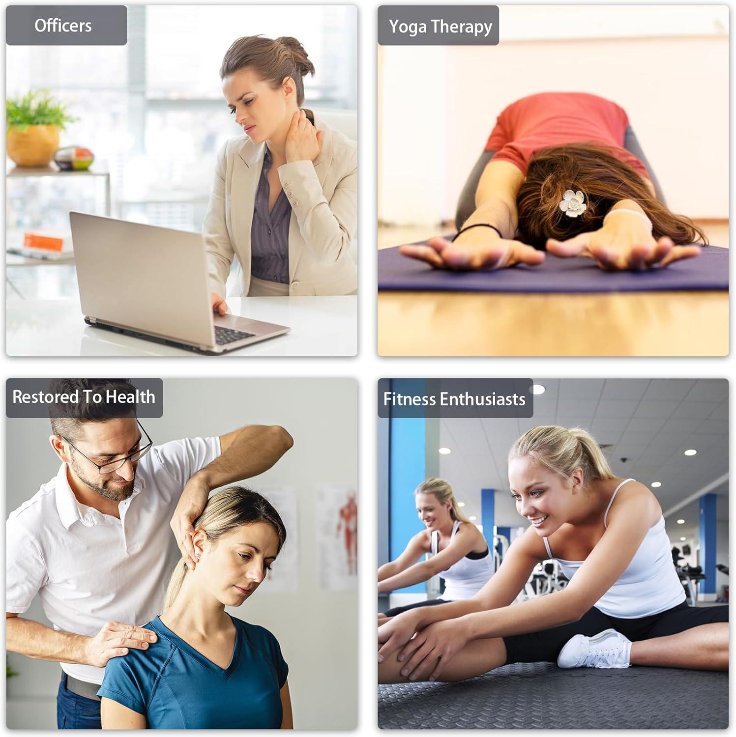 Volumoon Fascia Set - Mini Fascia Roll & 12cm Ball for Pain Relief ...