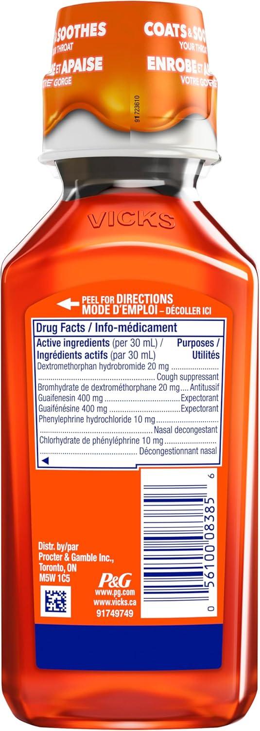 Vicks DayQuil Cough & Congestion Non-Drowsy Liquid Medicine Non-Drowsy ...