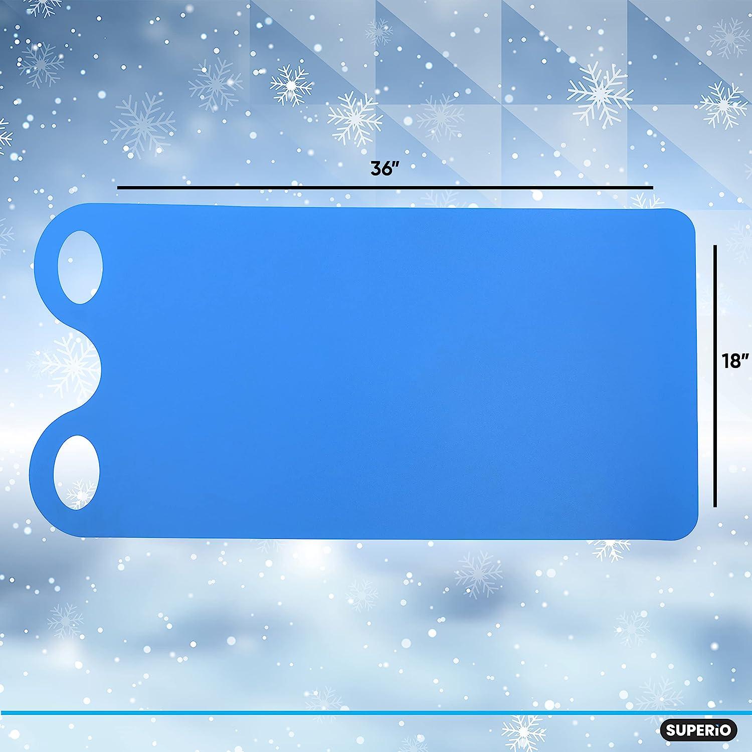 Superio Snow Slider Mat - Flexible Flying Carpet Sled for Kids 36 ...