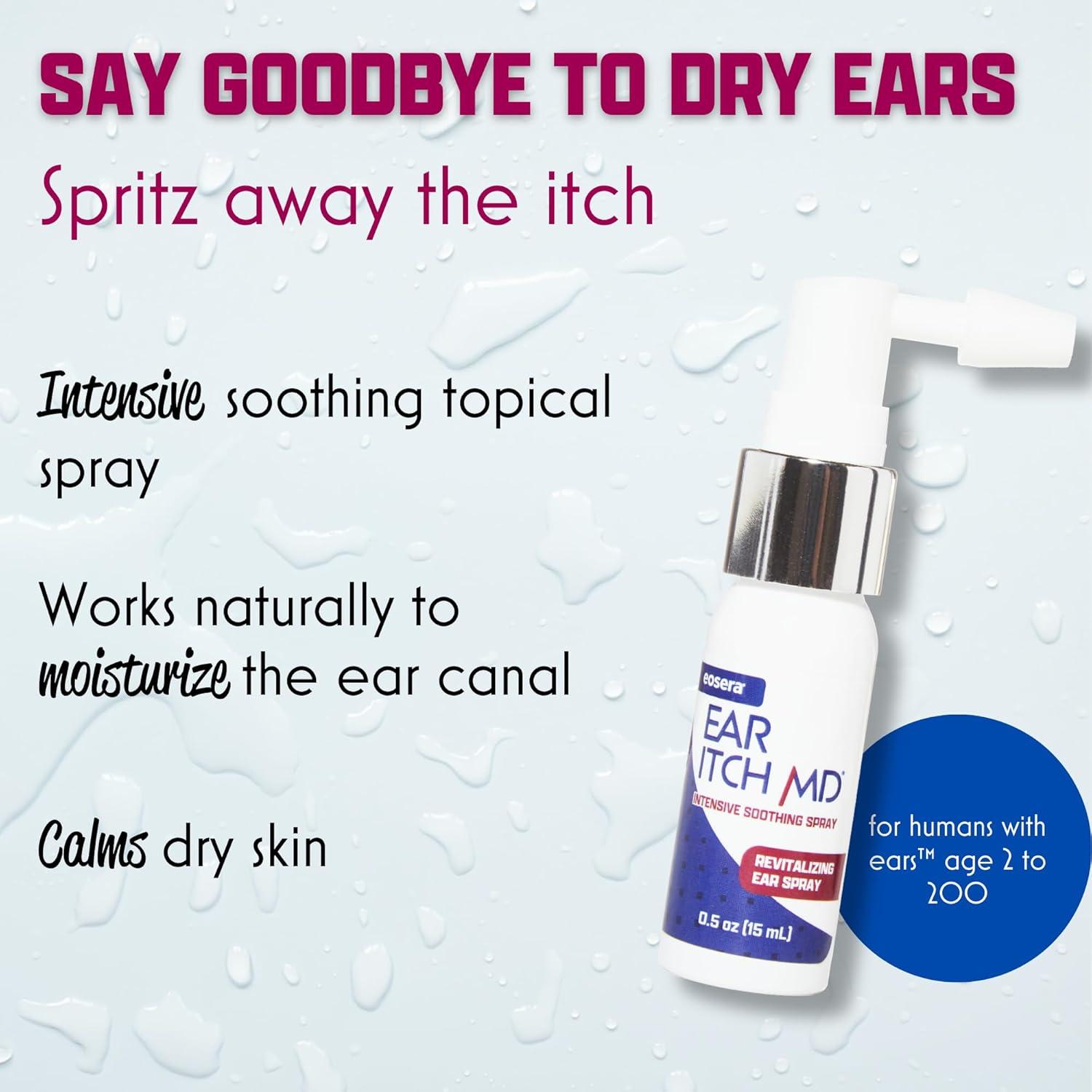 Ear Itch MD Soothing 15mL Ear Spray - Fast Relief for Itchy Ears | Buy ...