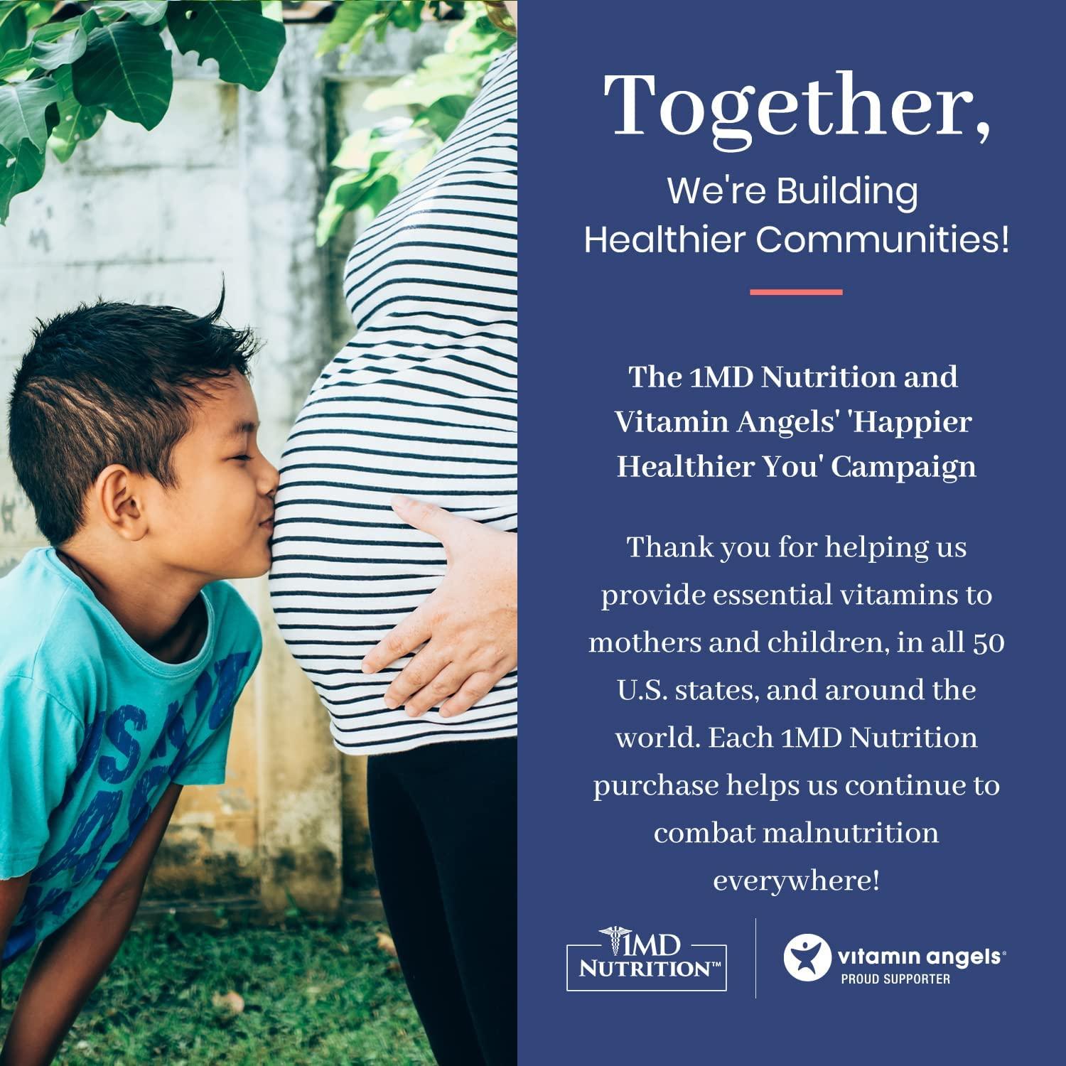 1MD PreBioMD - Prebiotic with PreforPro for Healthy Digestion & Gut ...