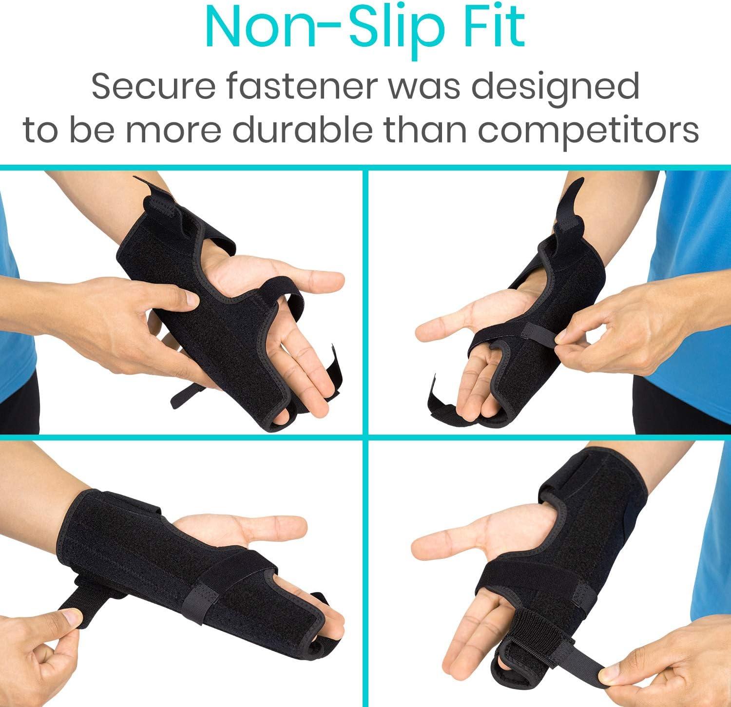 Vive Boxer Finger Splint - Adjustable Hand Brace for Pinky, Ring ...
