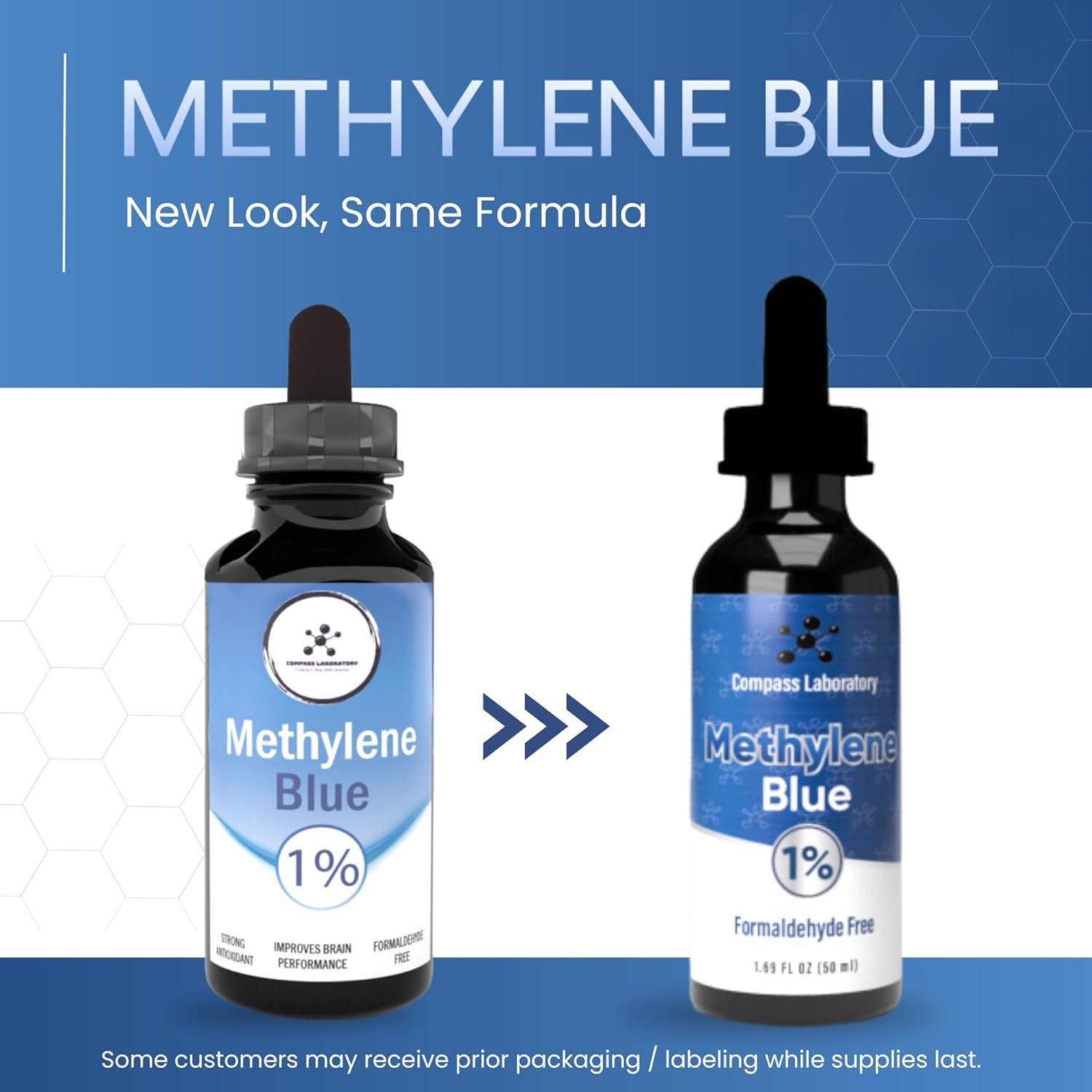 Methylene Blue 1% Compass Lab | USP-Grade Methylthioninium Chloride ...