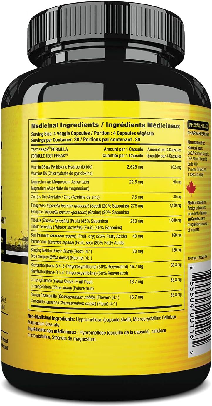 PharmaFreak Test Freak - Hybrid Vitamin/Mineral Supplement and Test ...