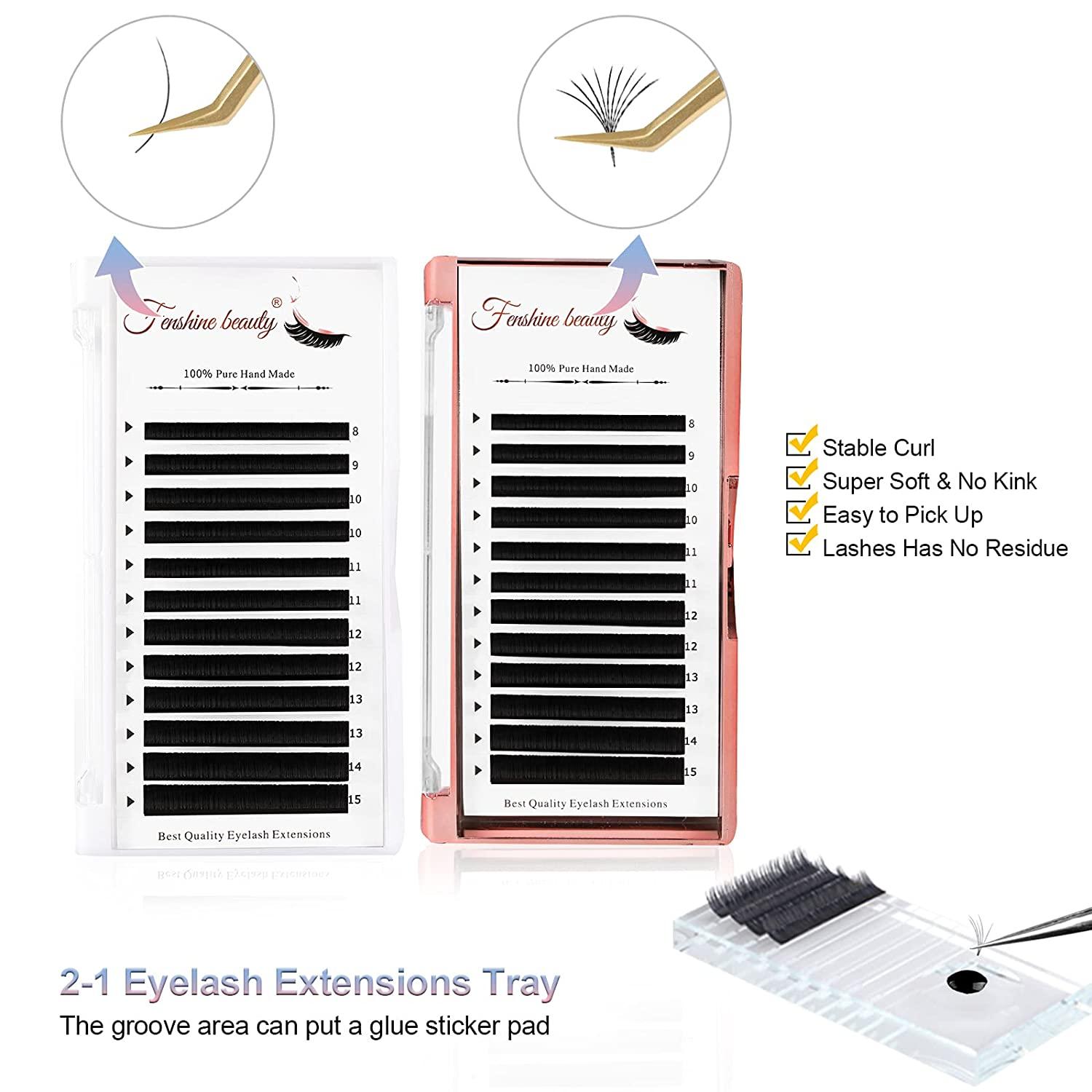 Eyelash Extension Kit with Silicone Mannequin Head - 131 Piece Set for ...