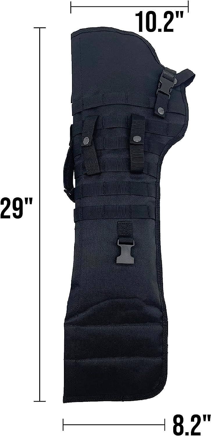 Silfrae Tactical Shotgun Scabbard - Rifle & Shotgun Shoulder Bag in ...