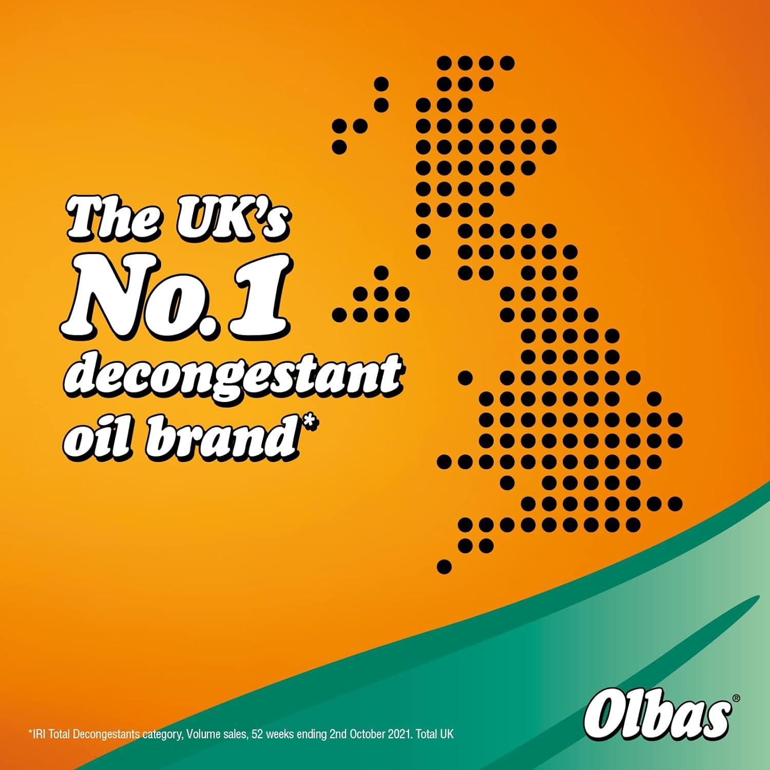 Olbas Oil 30ml - Natural Inhalant Decongestant for Catarrh, Colds ...