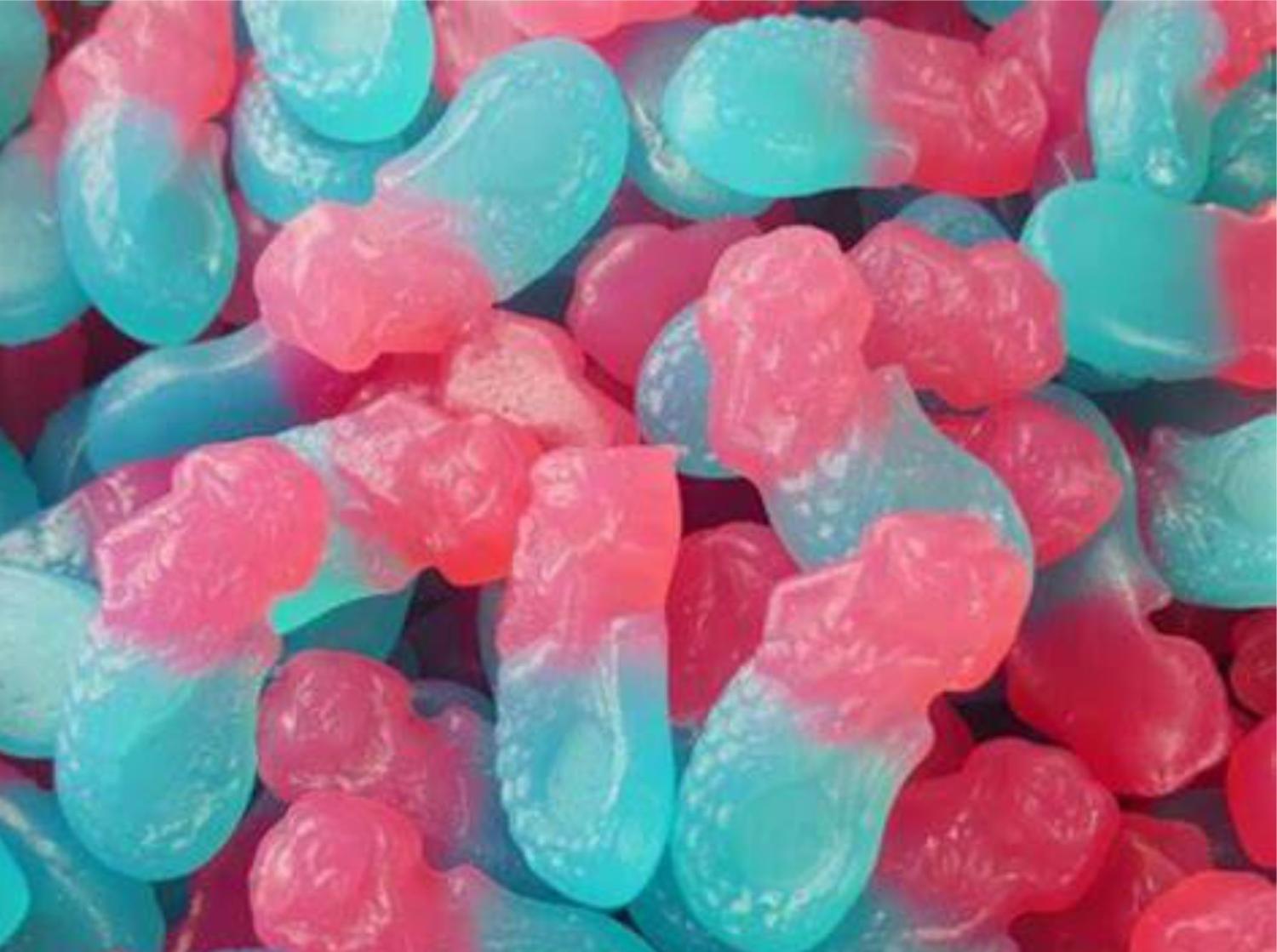 1kg Bubblegum Mermaids Candy Pick & Mix Sweets Mixed Assortment Gummy ...