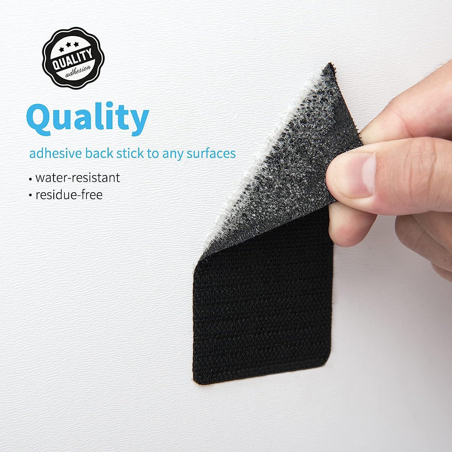 Art3d 16 Sets Double-Sided Hook and Loop Tape Sticky Back Adhesive ...