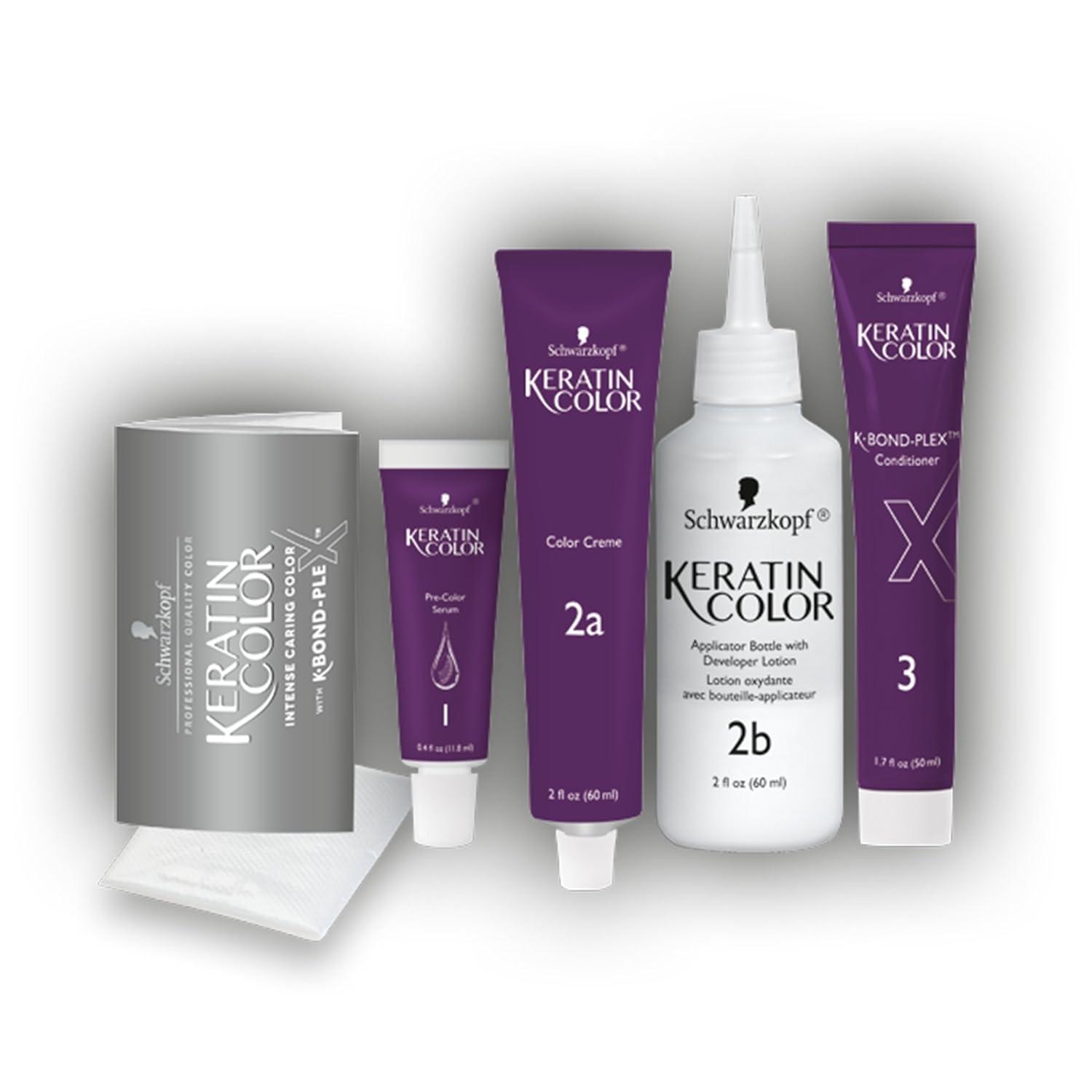 Schwarzkopf Keratin Color Anti-Age Hair Color Cream 4.7 Bordeaux Red ...