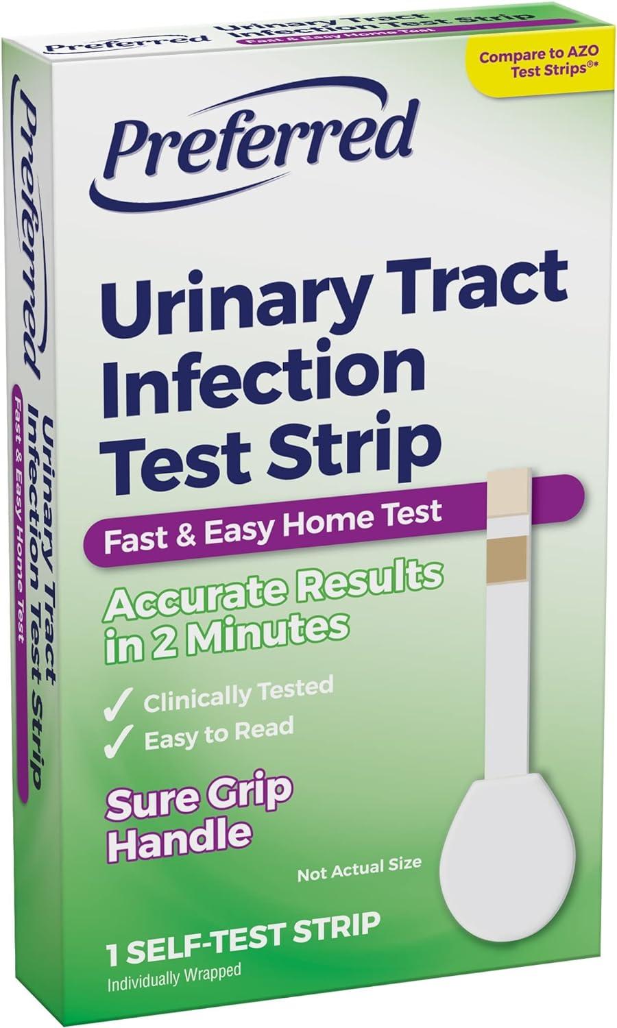 Preferred UTI Test Strips 3-Pack for Urinary Tract Infection Detection ...