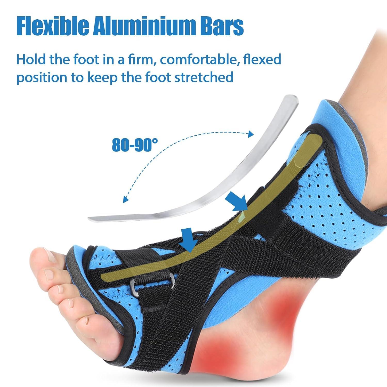 Adjustable Night Splint for Plantar Fasciitis & Foot Pain Relief | Buy ...