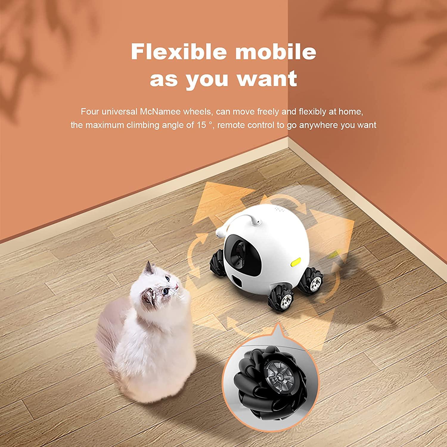obexx Smart Pet Camera Smart Companion Robot for Pets Dog Treat ...