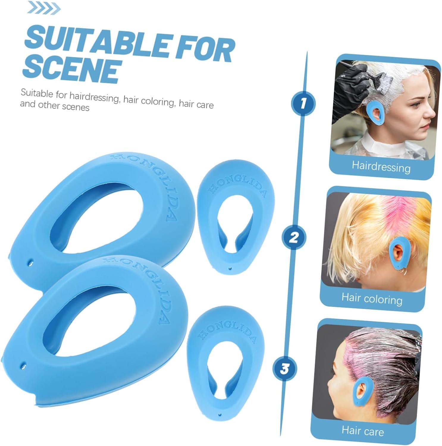 MAGICLULU 2 Pairs Ear Covers for Showering Shower Ear Cap Ear Covers ...