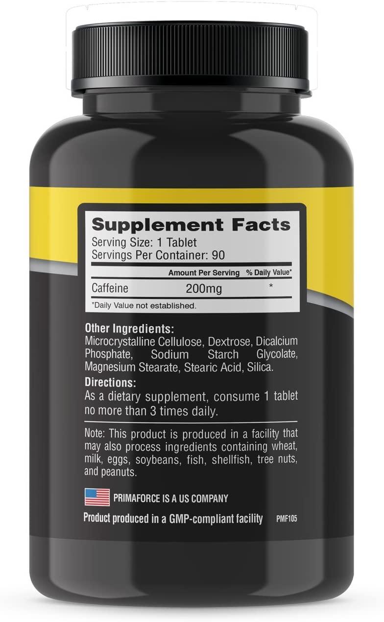 PrimaForce Caffeine - 90 capsules