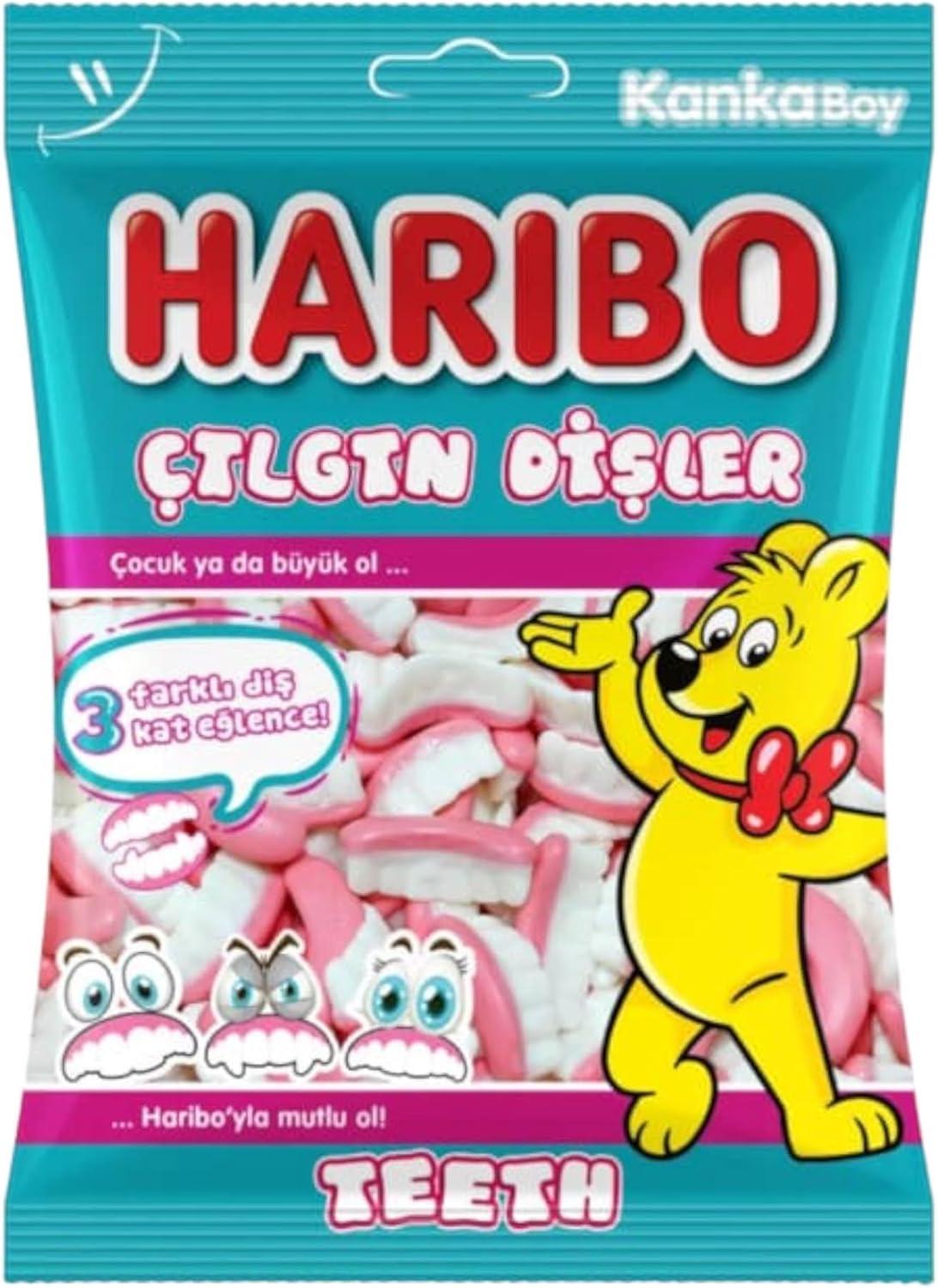 Teeth Halal Funny Gummy Fruity Chewy Candy Sweets Halal 80g - 3 Bags ...