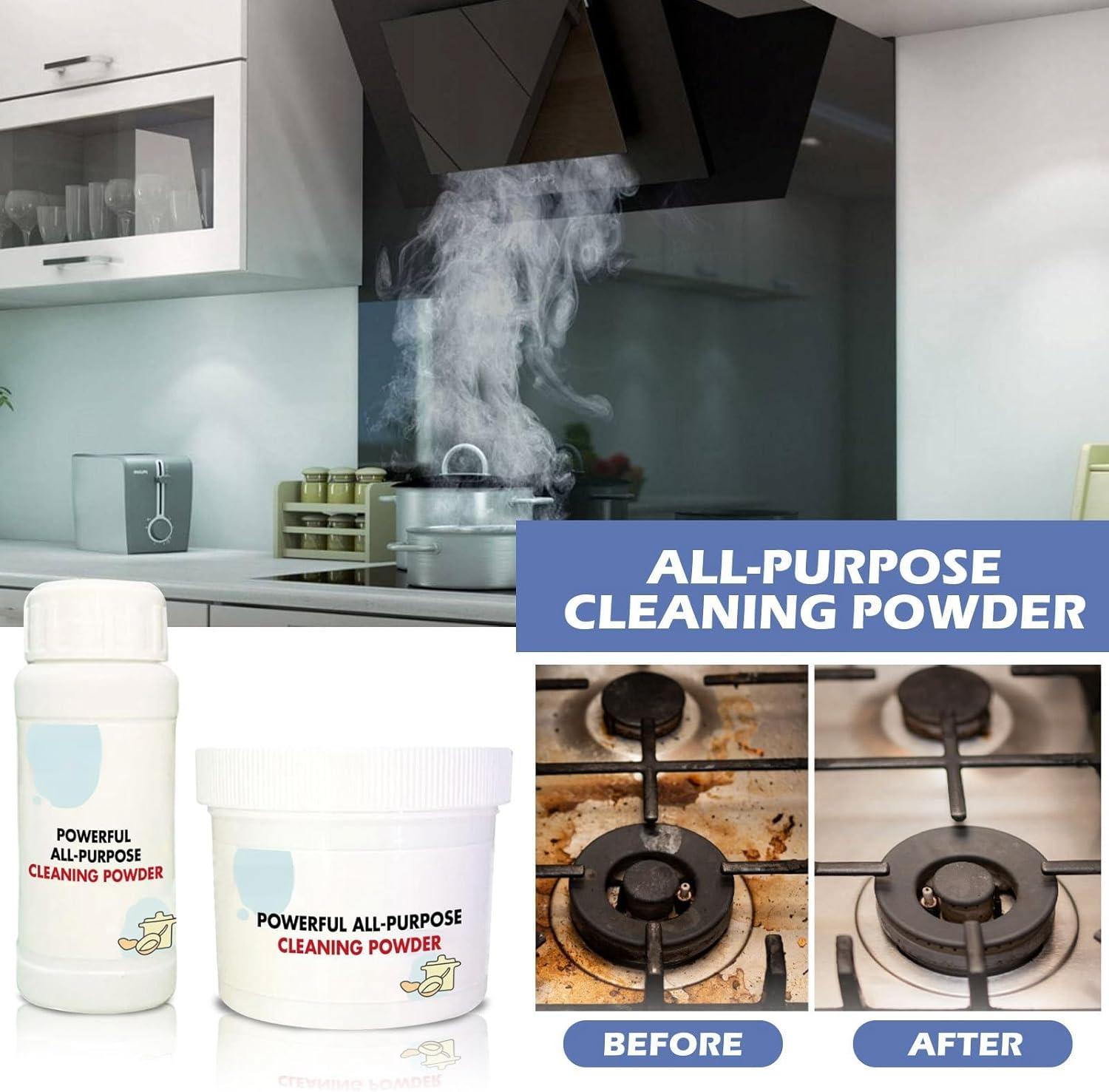 Kitchen Stain Cleaning Powder Powerful Multi-Purpose Powder Cleaner ...