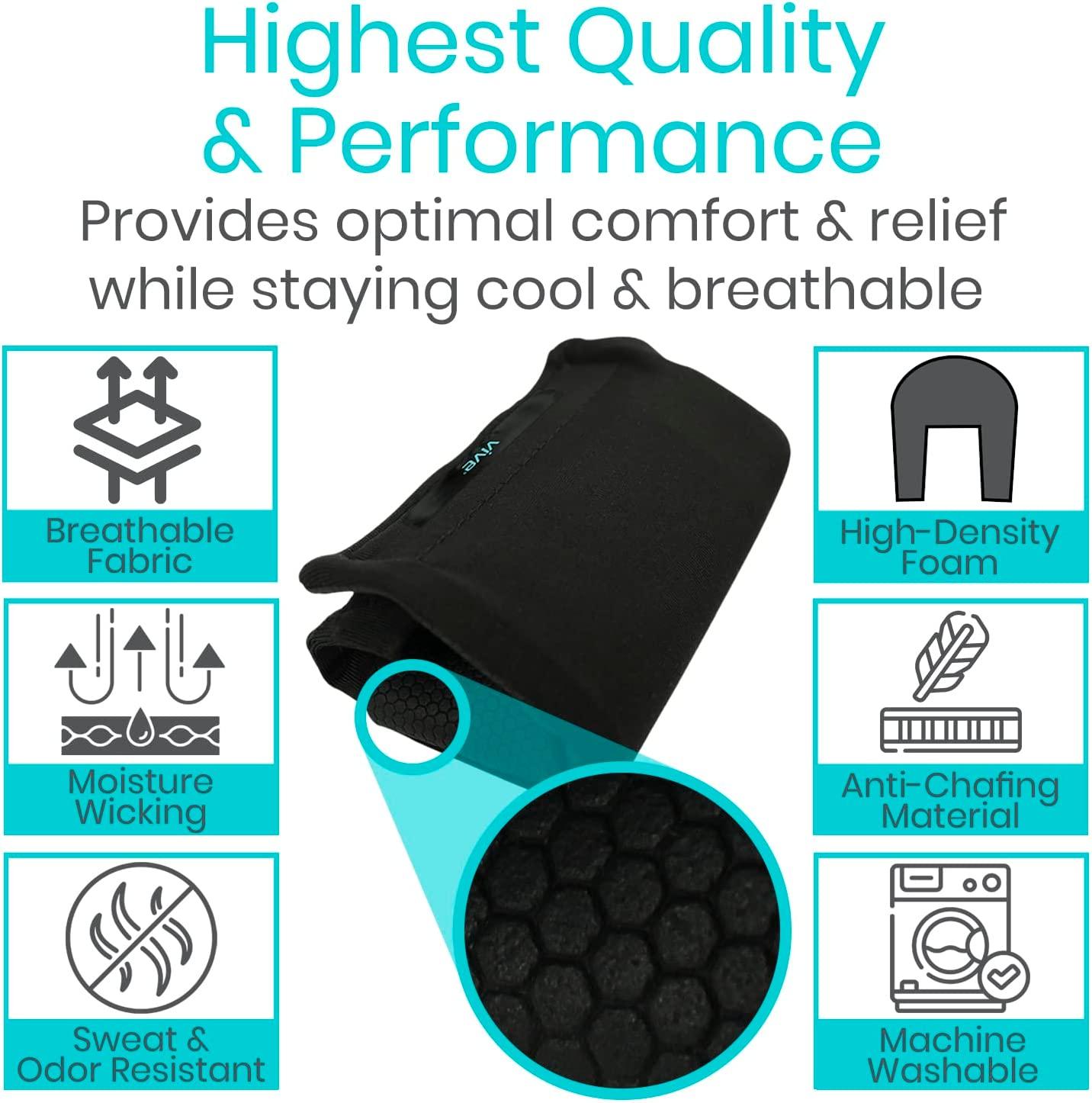 Vive Crutch Pads - Universal Underarm and Forearm Handle Pillow Covers ...