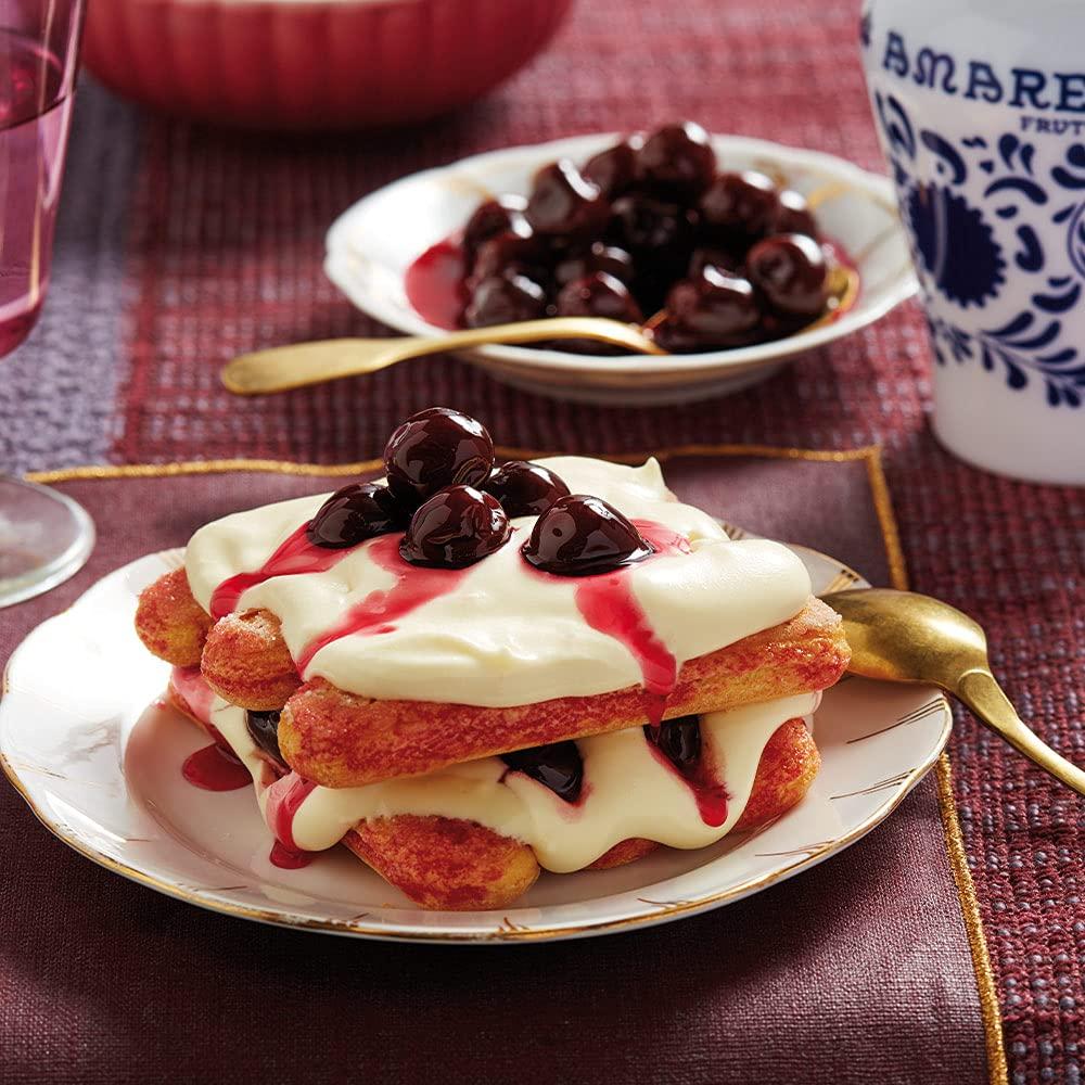 Fabbri Amarena Cherries 2lb 12oz - Premium Italian Dark Cherries for ...