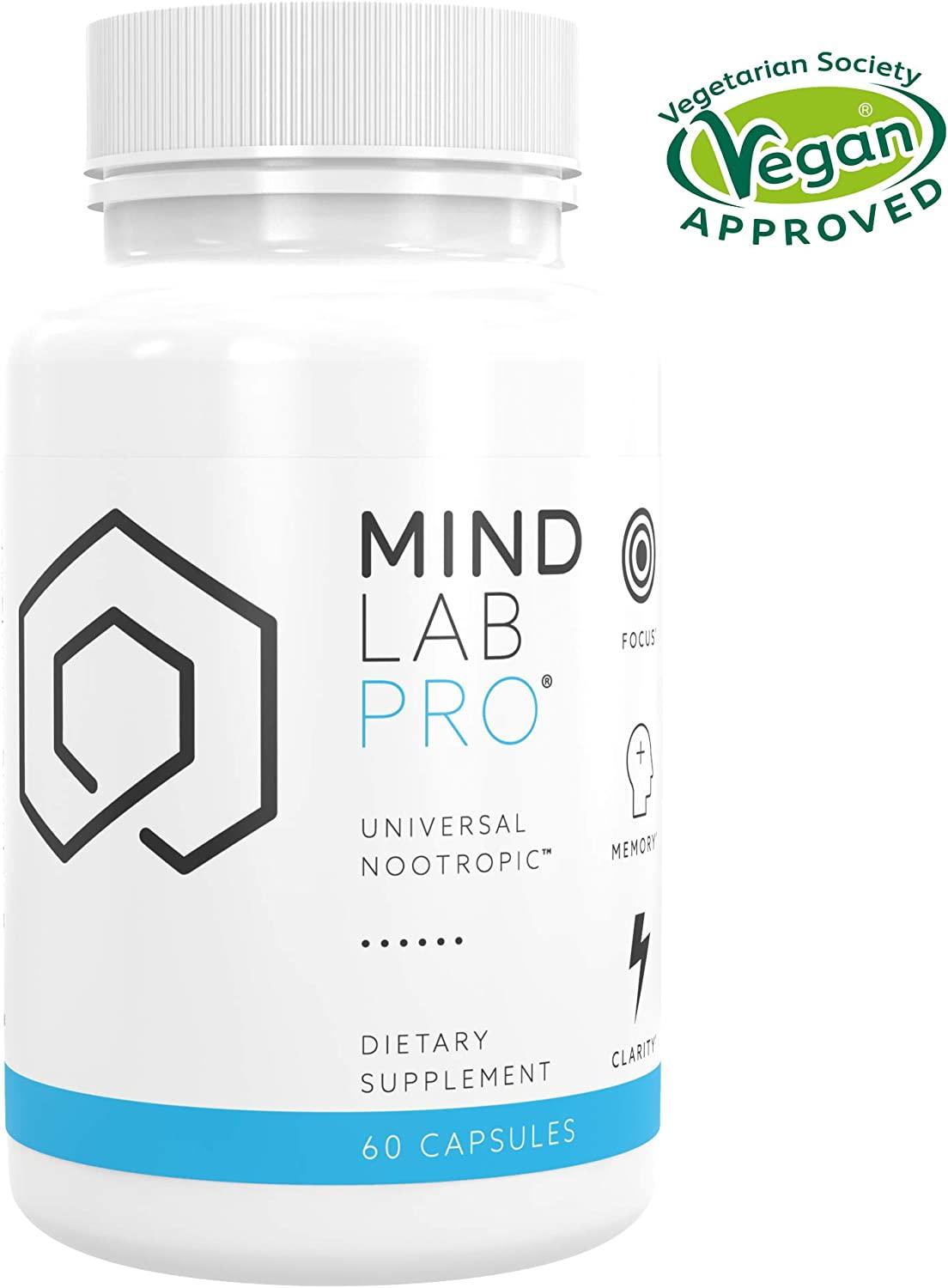 Mind Lab Pro: Universal Nootropic Brain Booster Supplement - 60 Capsules for Focus, Memory ...