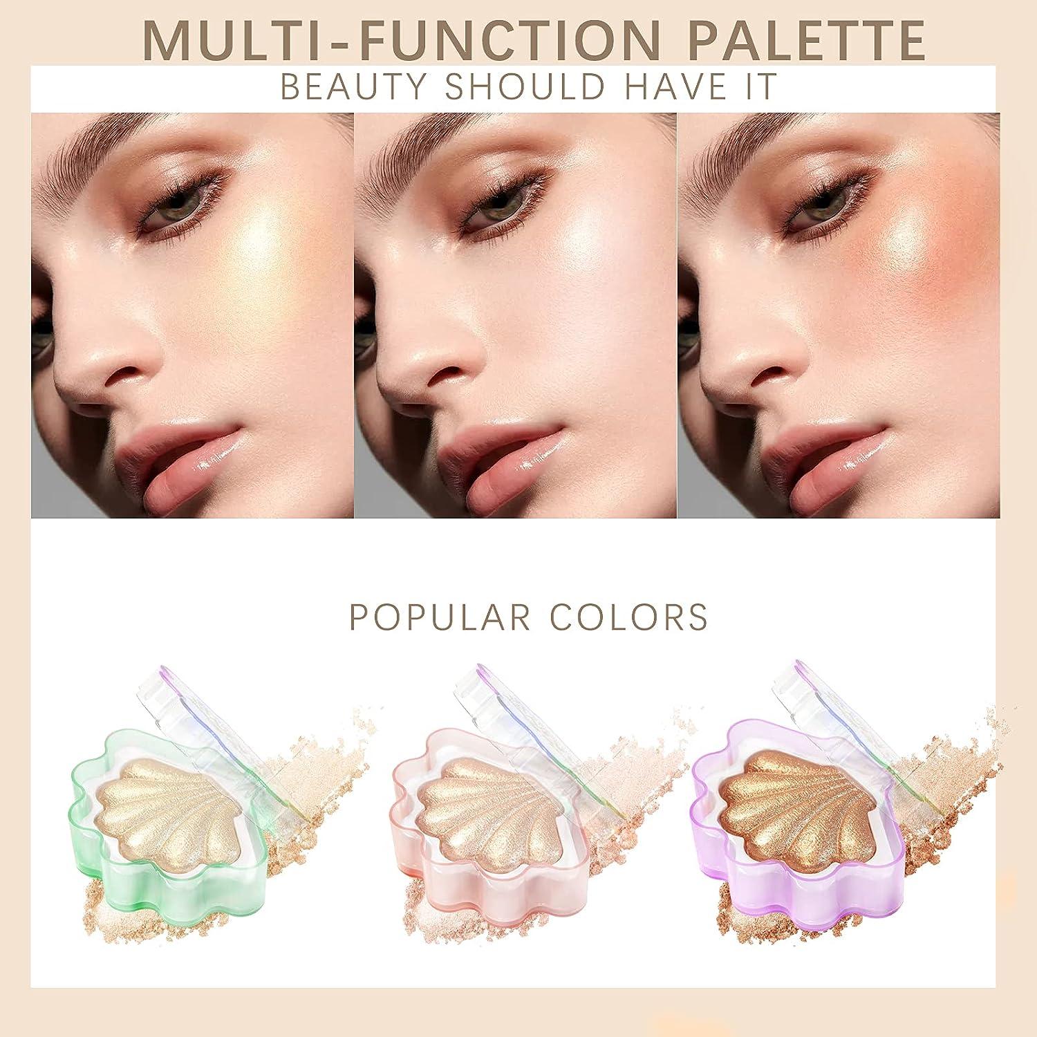 NewBang Highlighter Palette - Vegan & Cruelty-Free Illuminator Powder ...